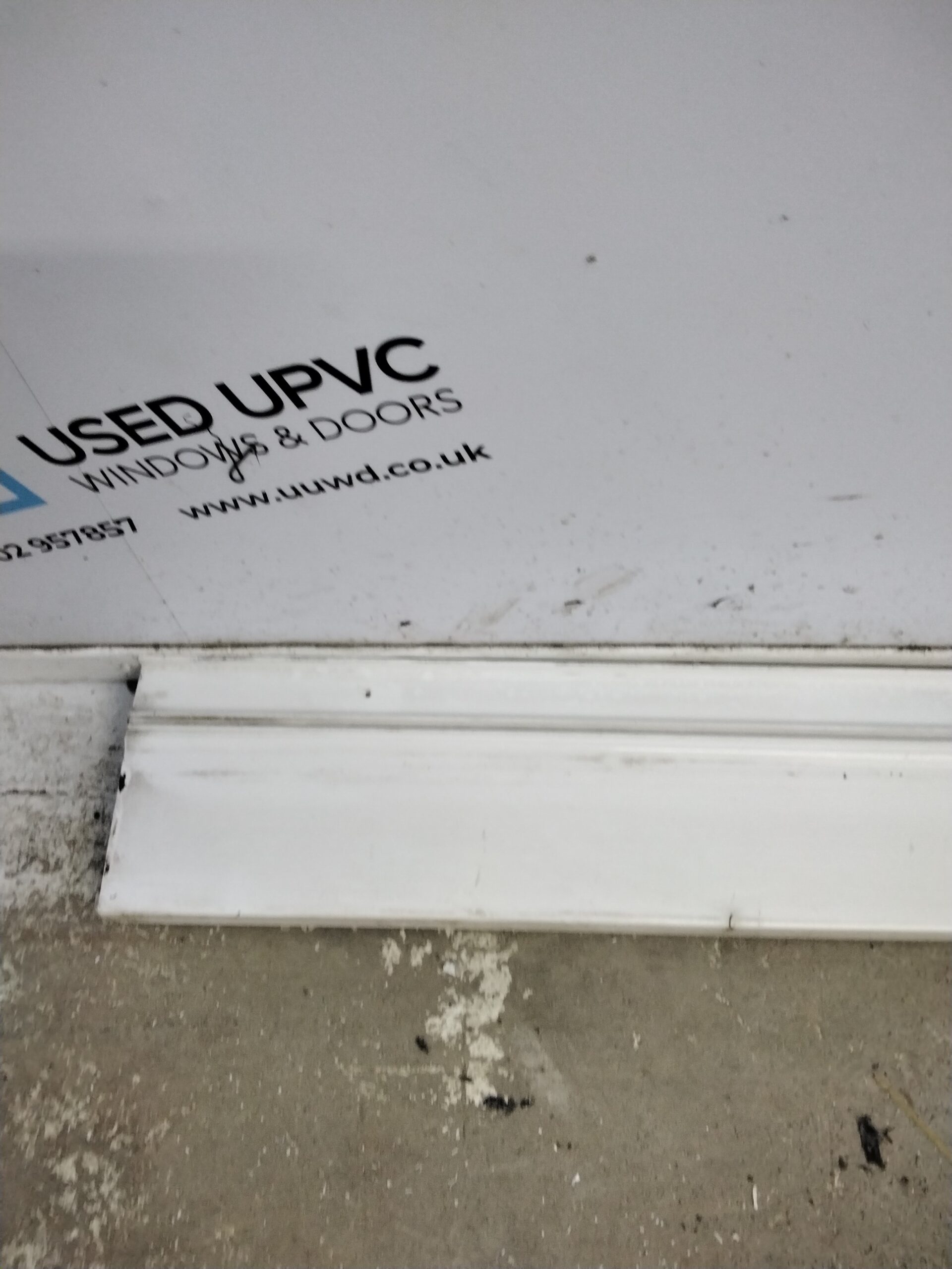 Used White Upvc Cill 1760mm x 150mm x 30mm CILL073 | Used UPVC Windows ...