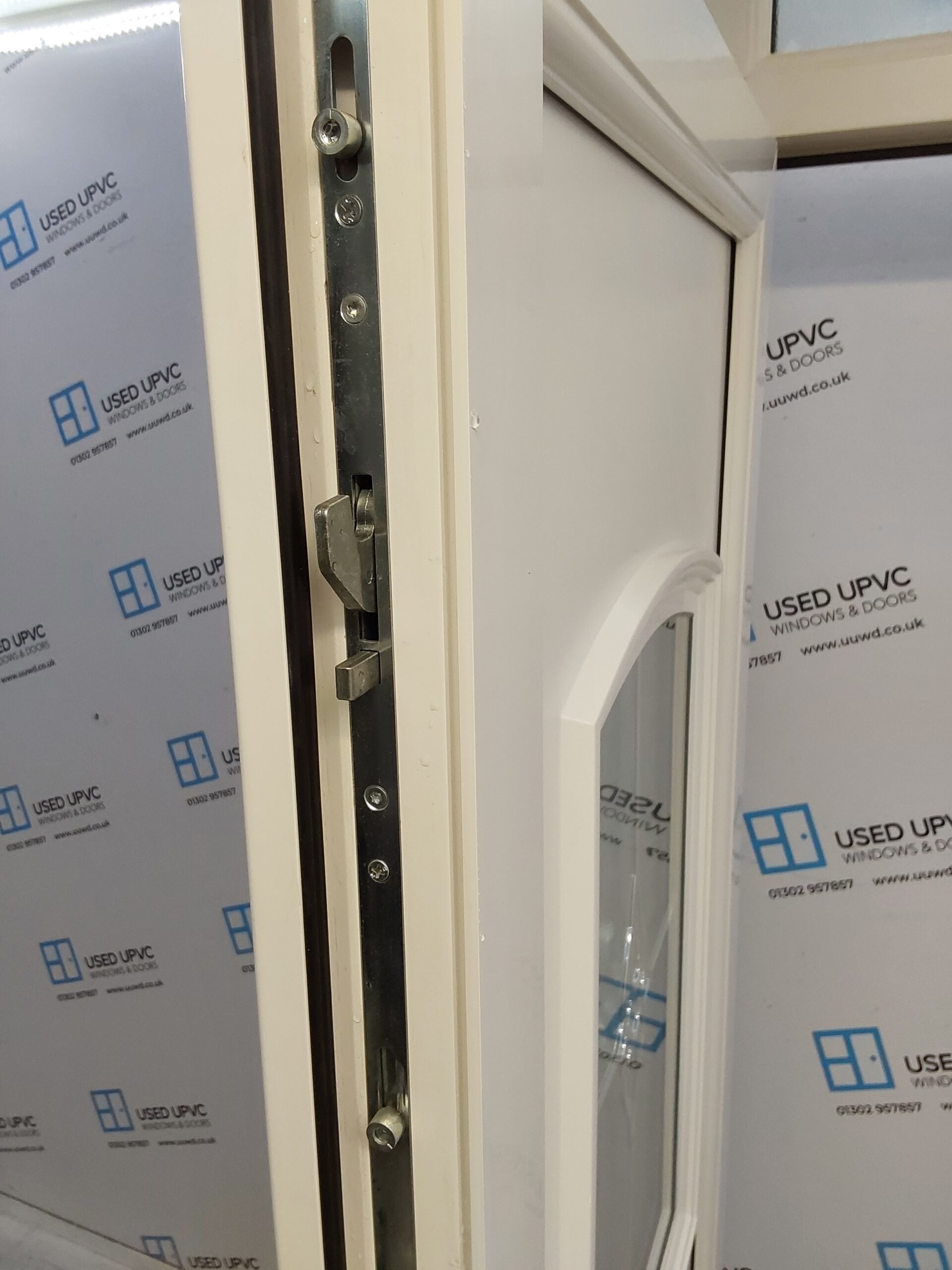 Brand New Ex-display White Upvc Front Door And Toplight 900mm x 2380mm ...