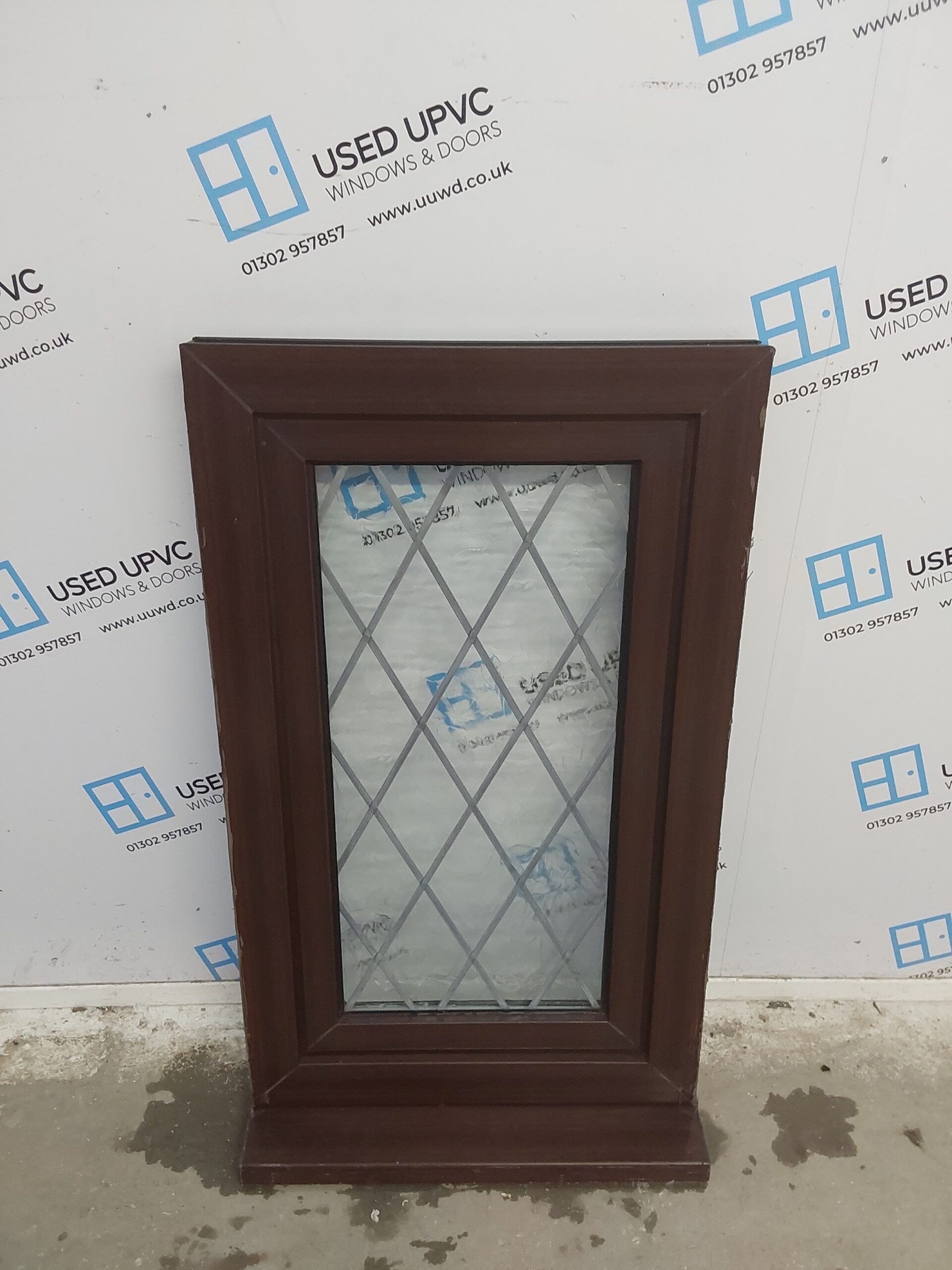 Used Woodgrain Upvc Tilt And Turn Window 605mm x 1050mm W0075 | Used ...