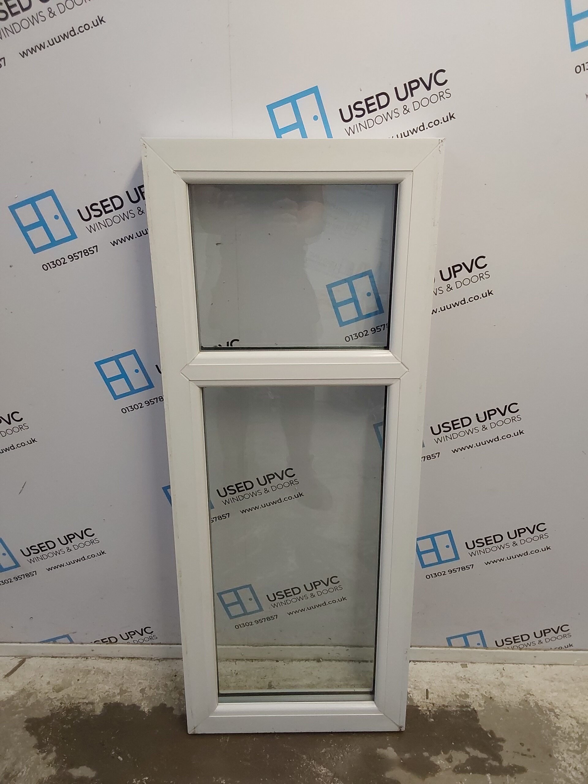 Used White Upvc Window 500mm x 1270mm W0327 | Used UPVC Windows & Doors