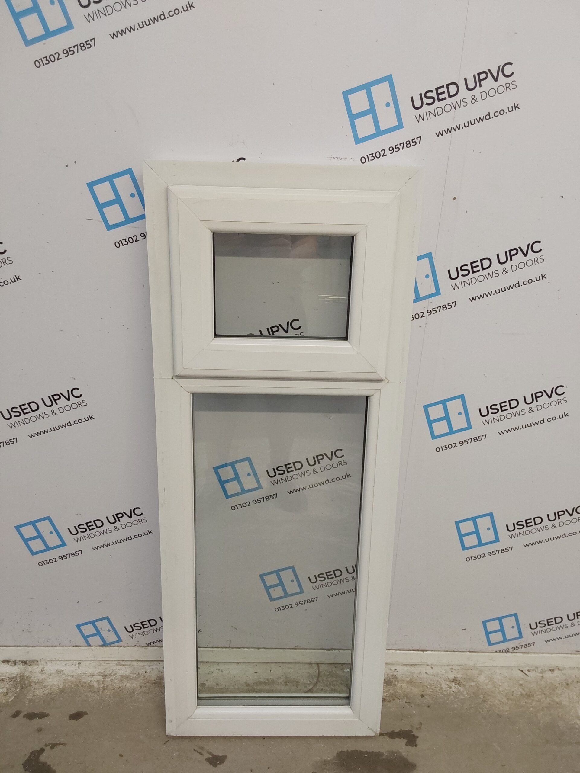 Used White Upvc Window 500mm x 1270mm A0035 | Used UPVC Windows & Doors