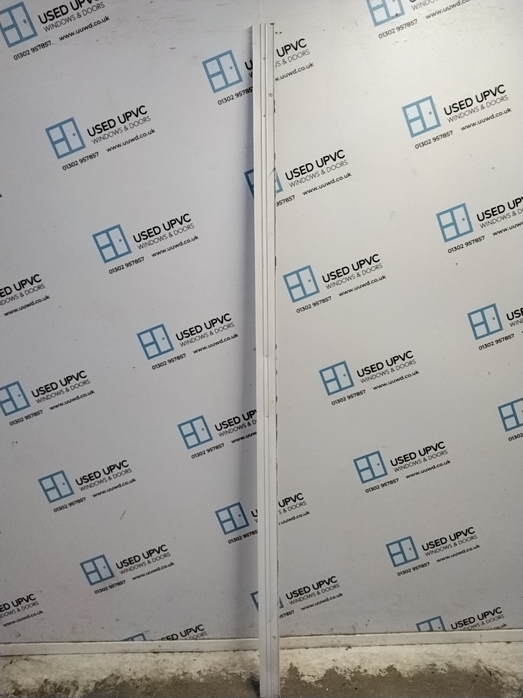 Used White Upvc Frame Extension 2040mm x 65mm x 15mm EXT036 | Used UPVC ...