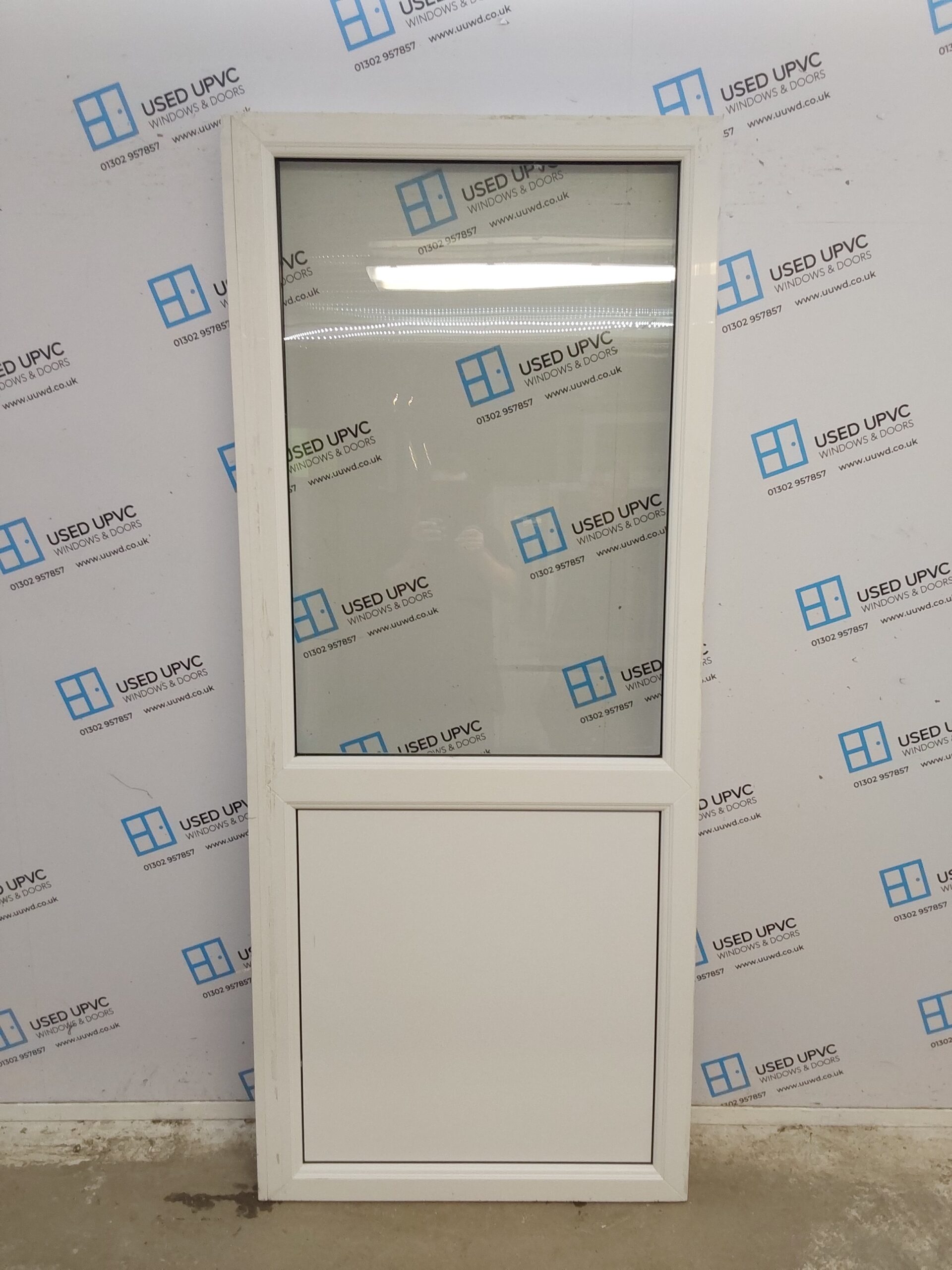 Used White Upvc Side Panel 890mm x 2115mm (Reduce To 870mm) C7W006 ...