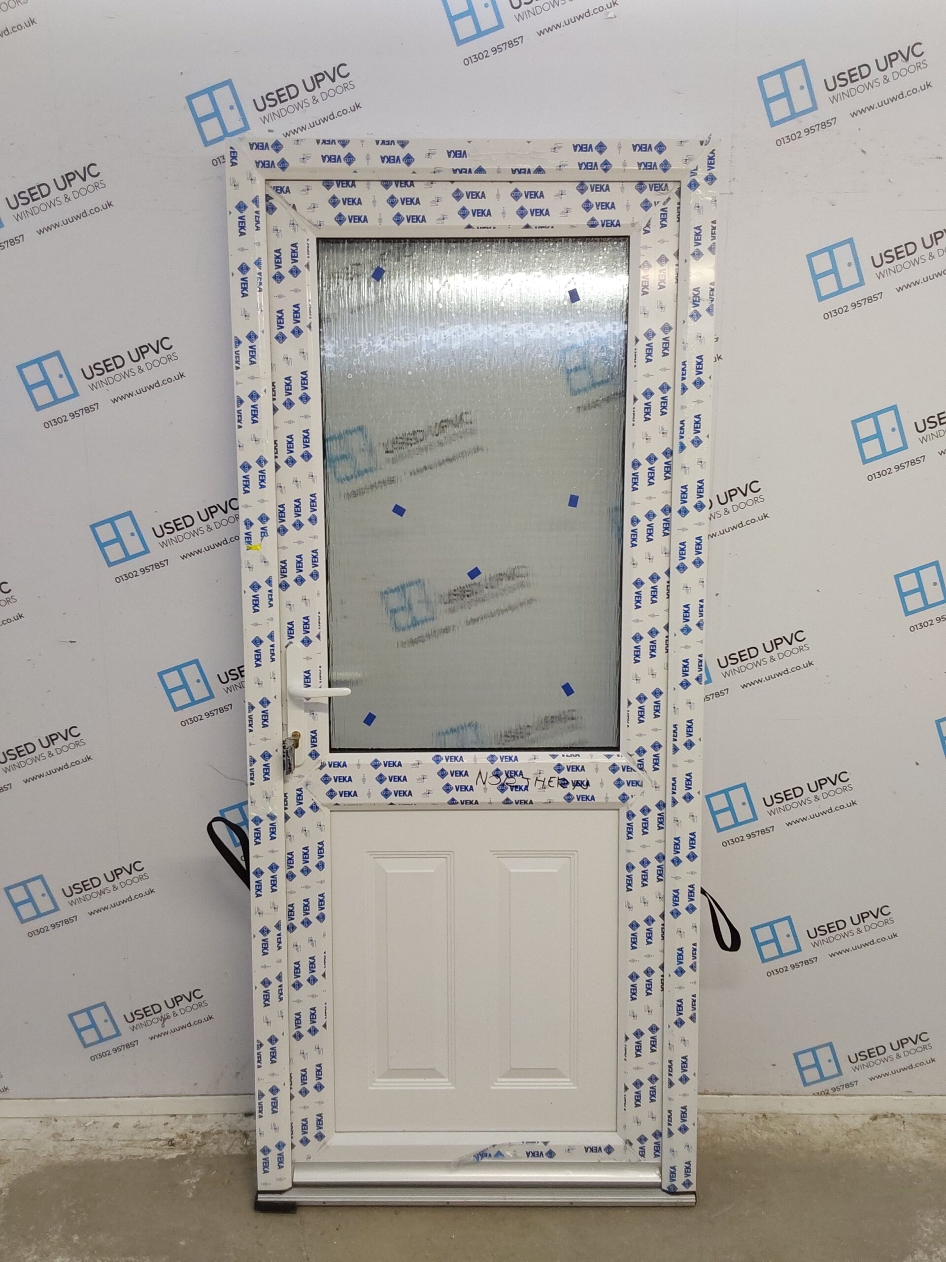 Brand New White Upvc Back Door 885mm x 2055mm C1ND14 | Used UPVC ...