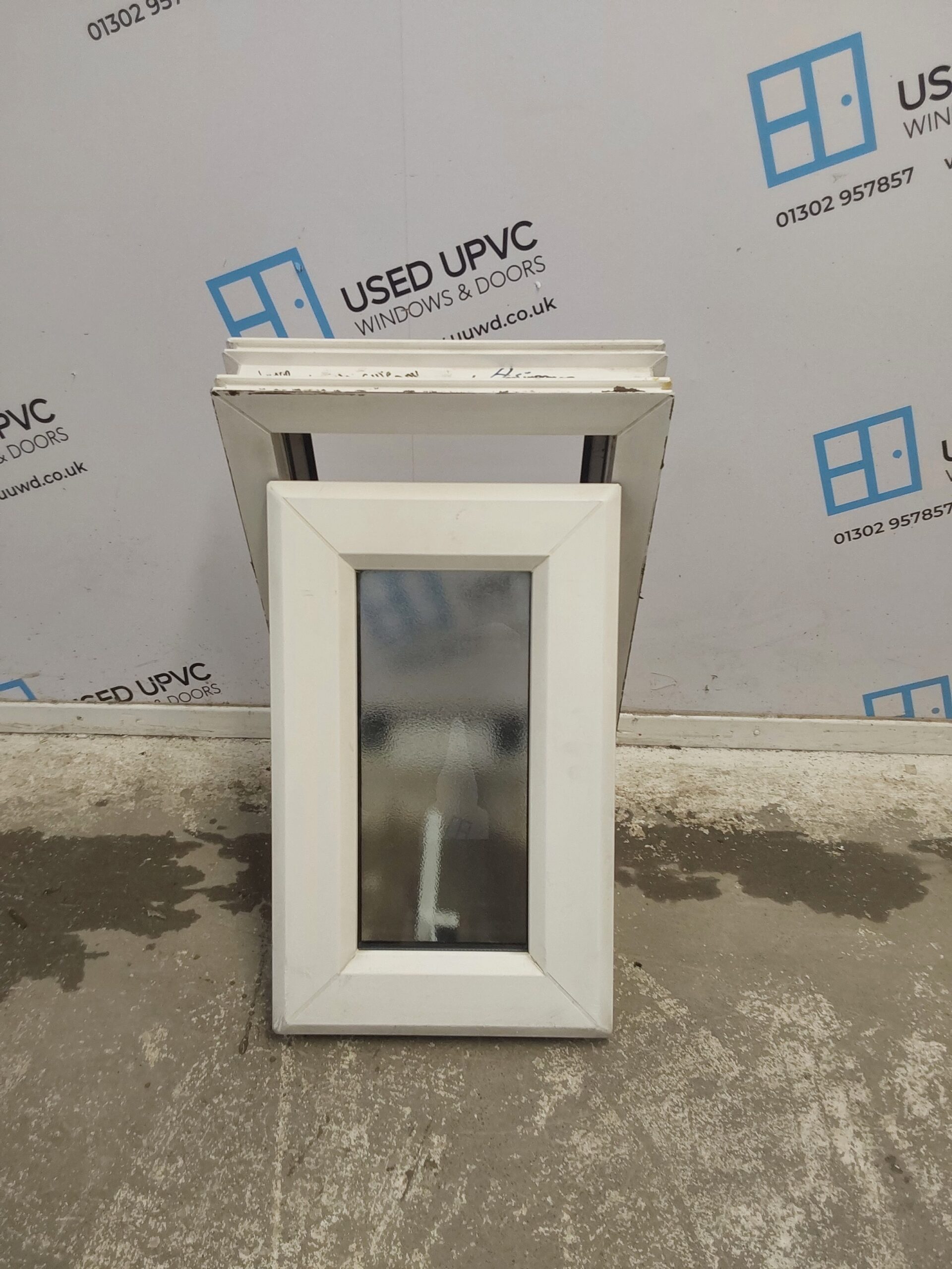 Used White Upvc Window 350mm x 530mm W0212 | Used UPVC Windows & Doors