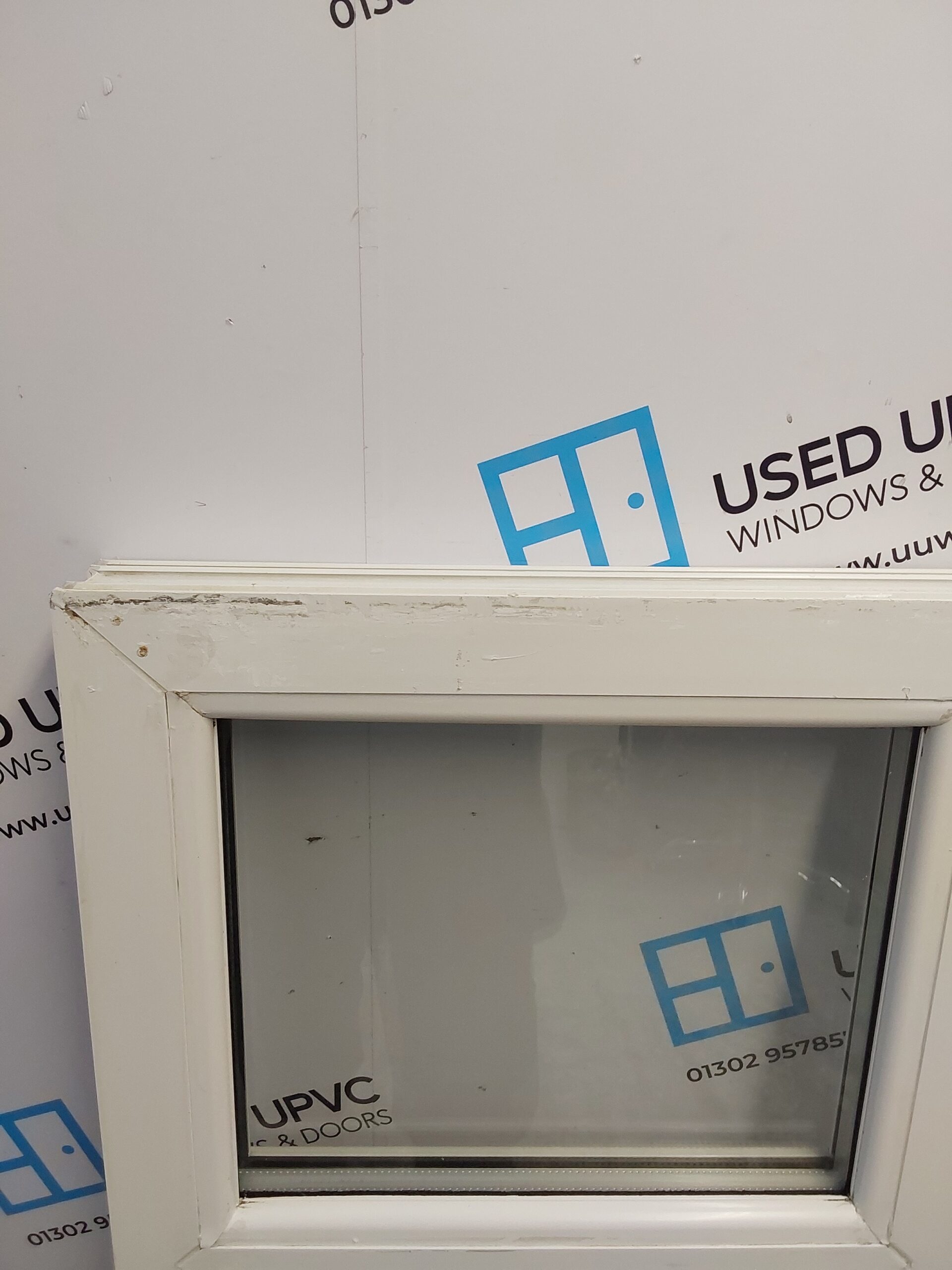 Used White Upvc Window 500mm x 1270mm W0327 | Used UPVC Windows & Doors