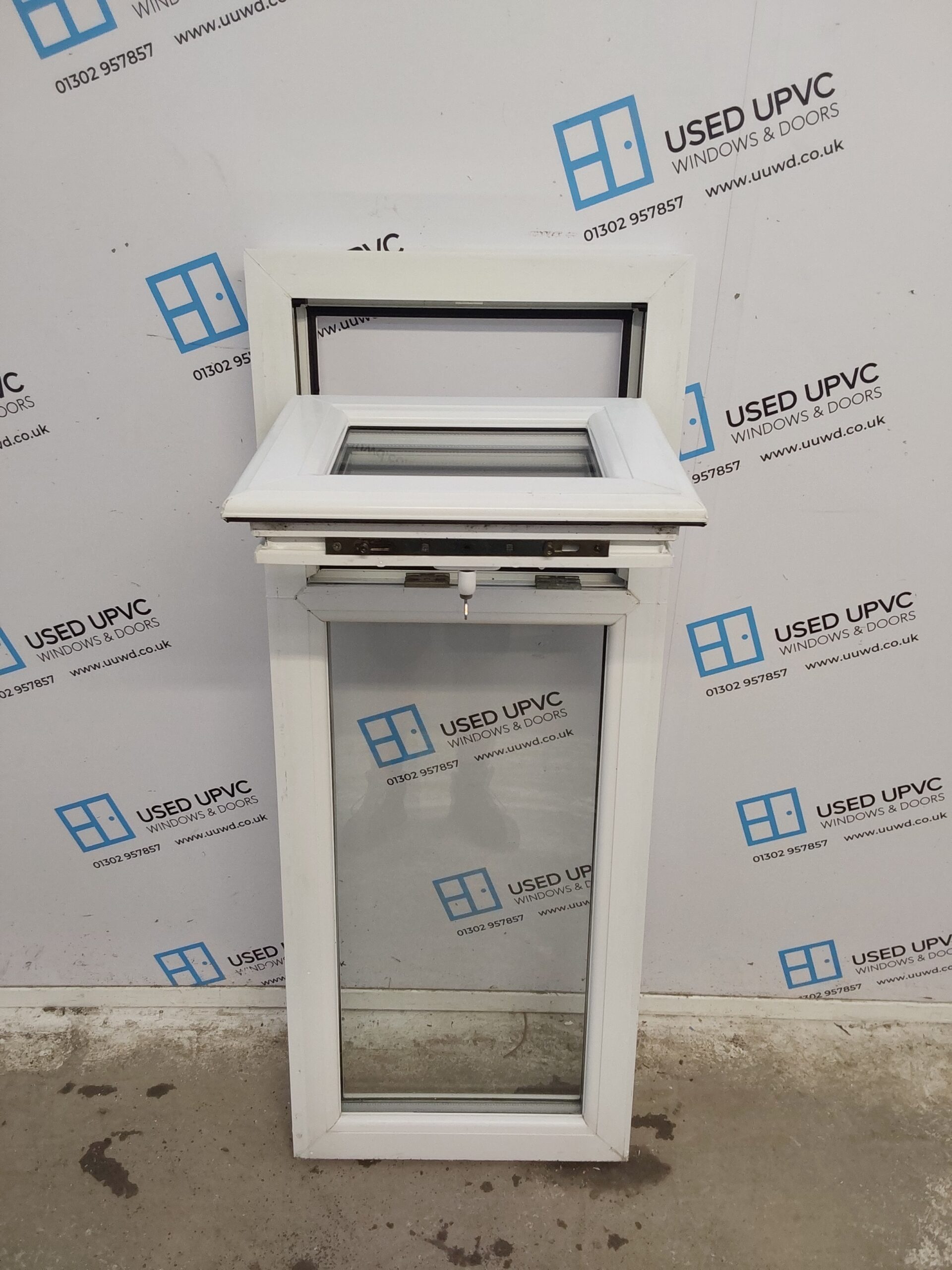 Used White Upvc Window 500mm x 1270mm A0035 | Used UPVC Windows & Doors