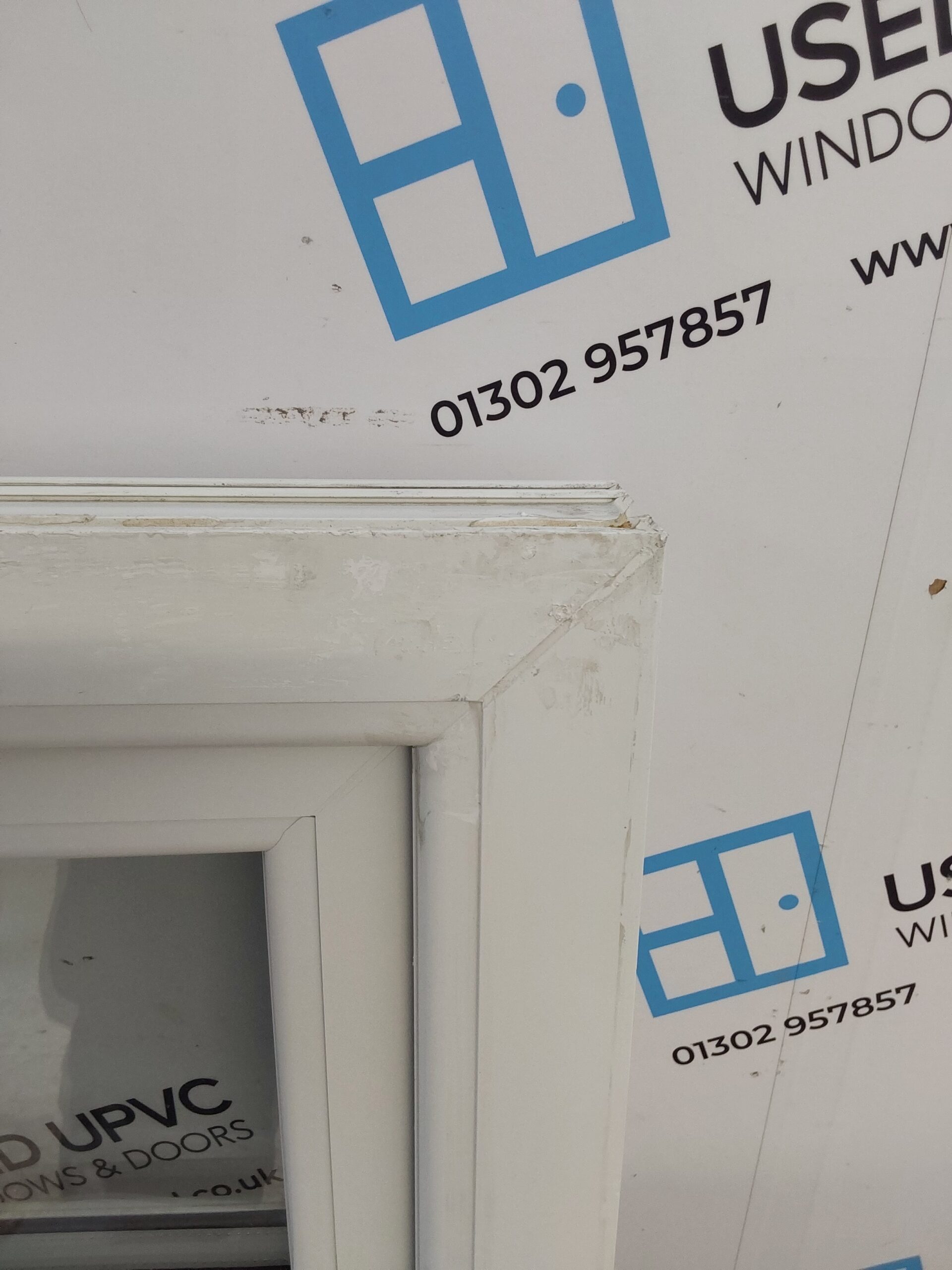 Used White Upvc Window 500mm x 1270mm A0035 | Used UPVC Windows & Doors
