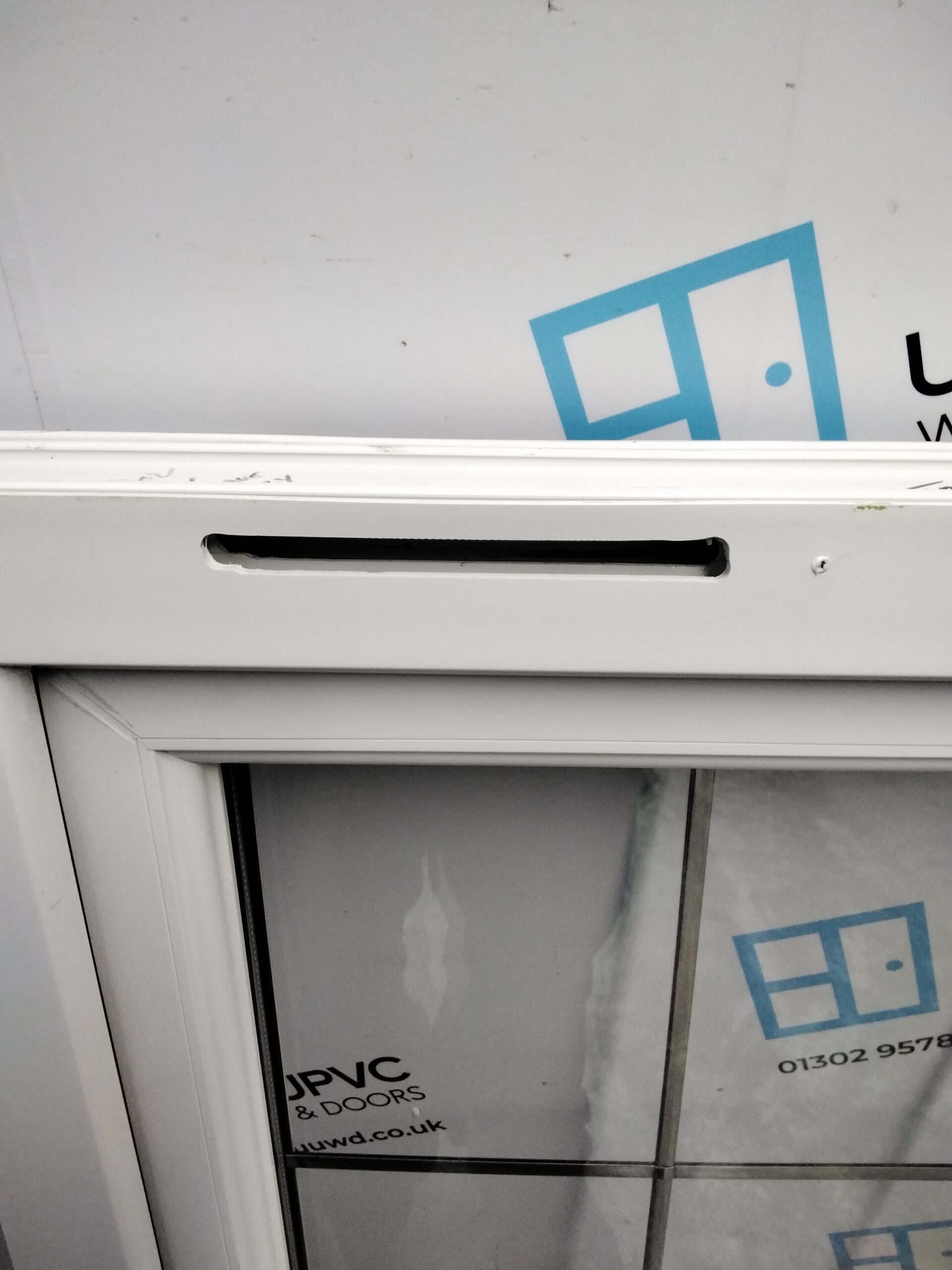 Used white upvc window 750mm x 990mm USW115 | Used UPVC Windows & Doors