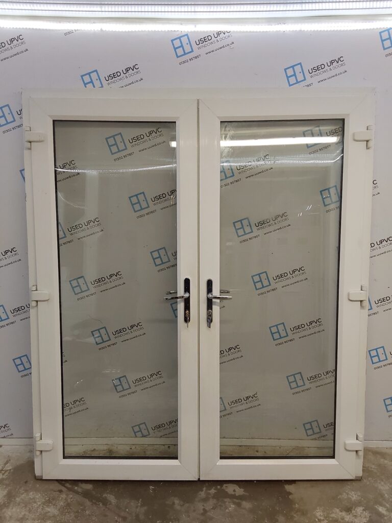 Used White Upvc French Doors (Outwards Opening) 1790mm x 2080mm EA9 ...