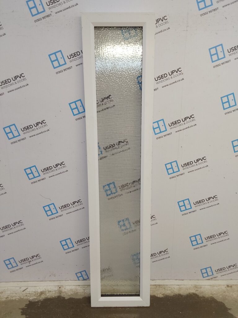 Used White Upvc Side Panel 450mm x 2070mm SP027 | Used UPVC Windows & Doors