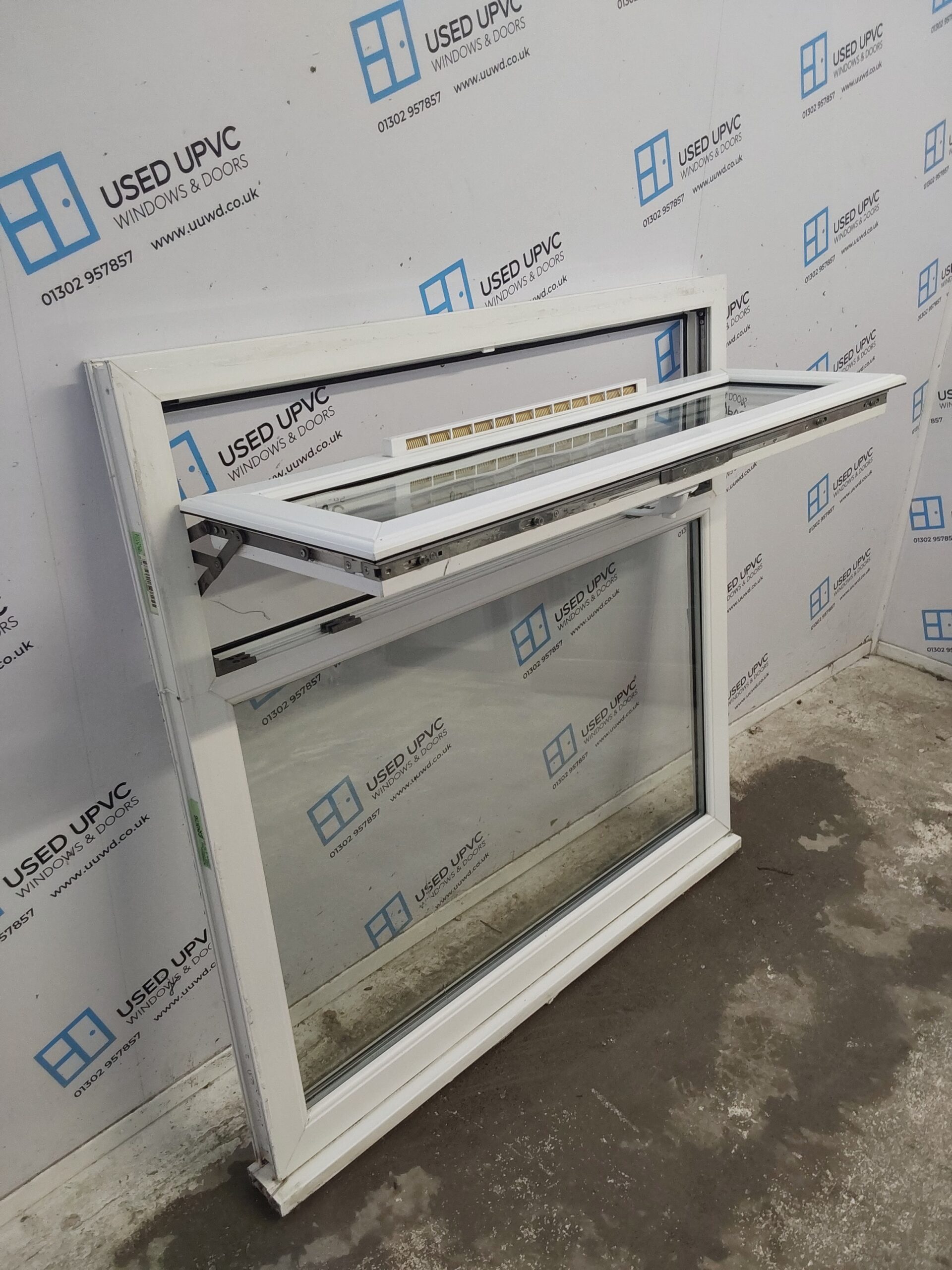 Used White Upvc Window 1200mm x 1195mm C5043 | Used UPVC Windows & Doors