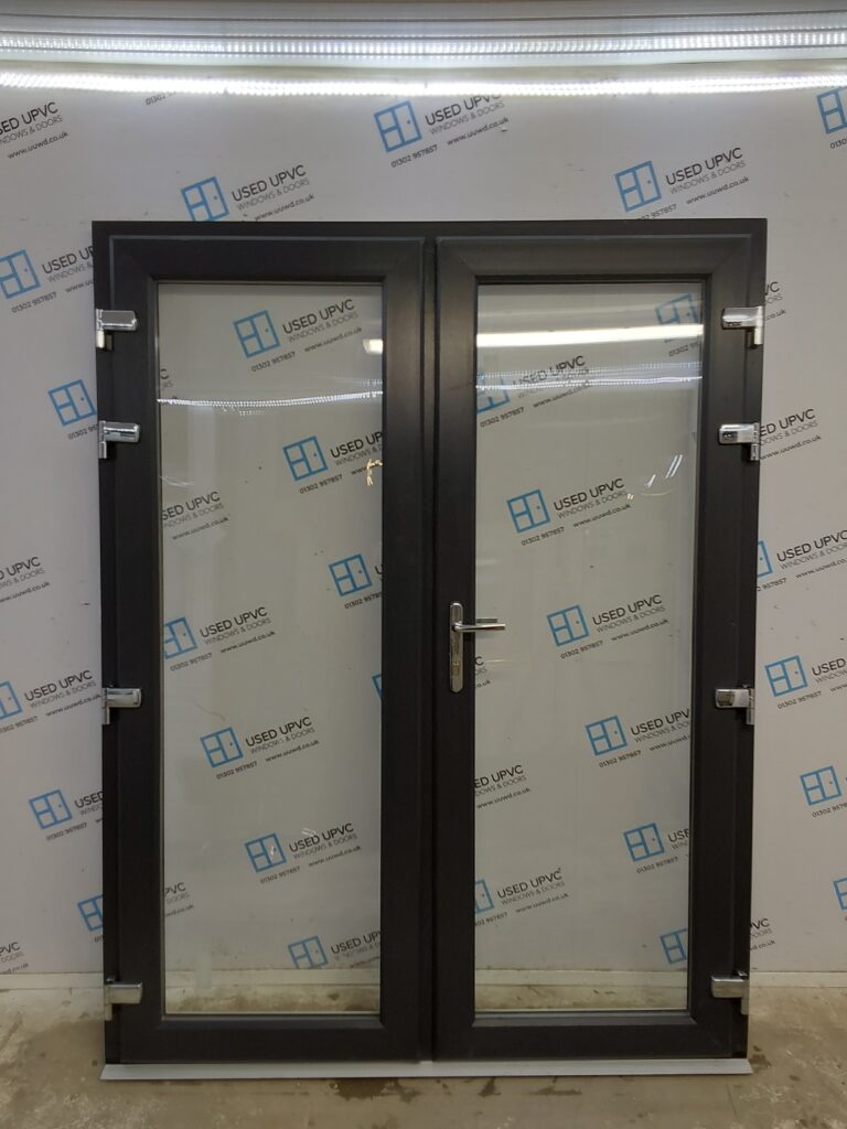 Brand New (Ex-display) Anthracite Grey Upvc French Doors (Outwards ...