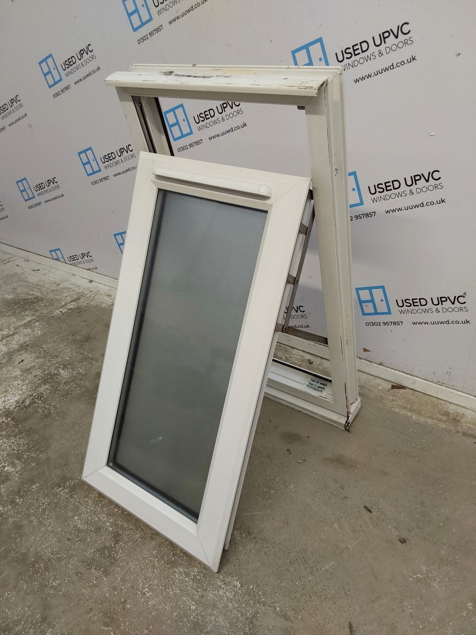 Used White Upvc Window 500mm x 930mm C2104 | Used UPVC Windows & Doors