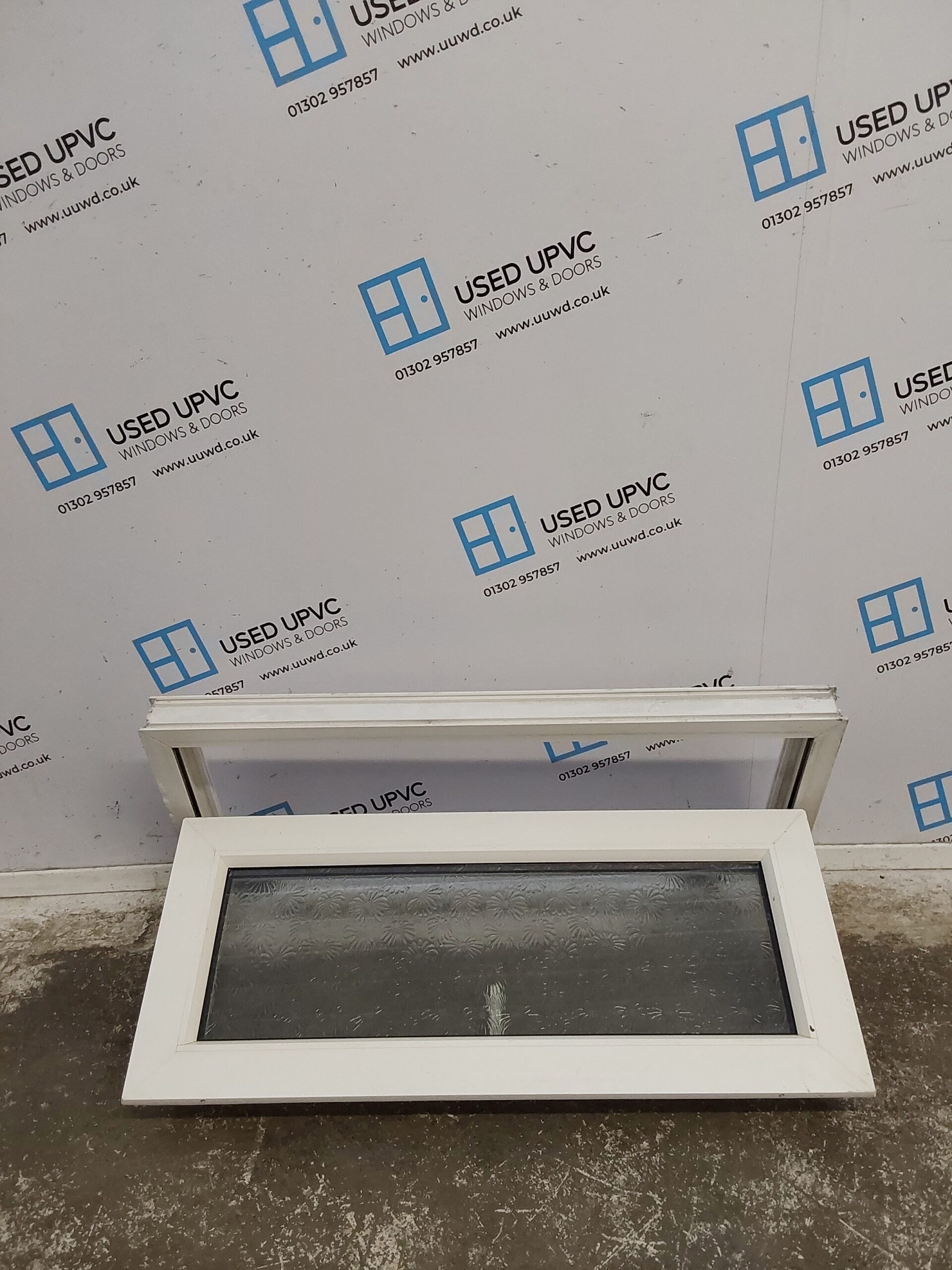 Used White Upvc Window 900mm x 420mm W0245 | Used UPVC Windows & Doors