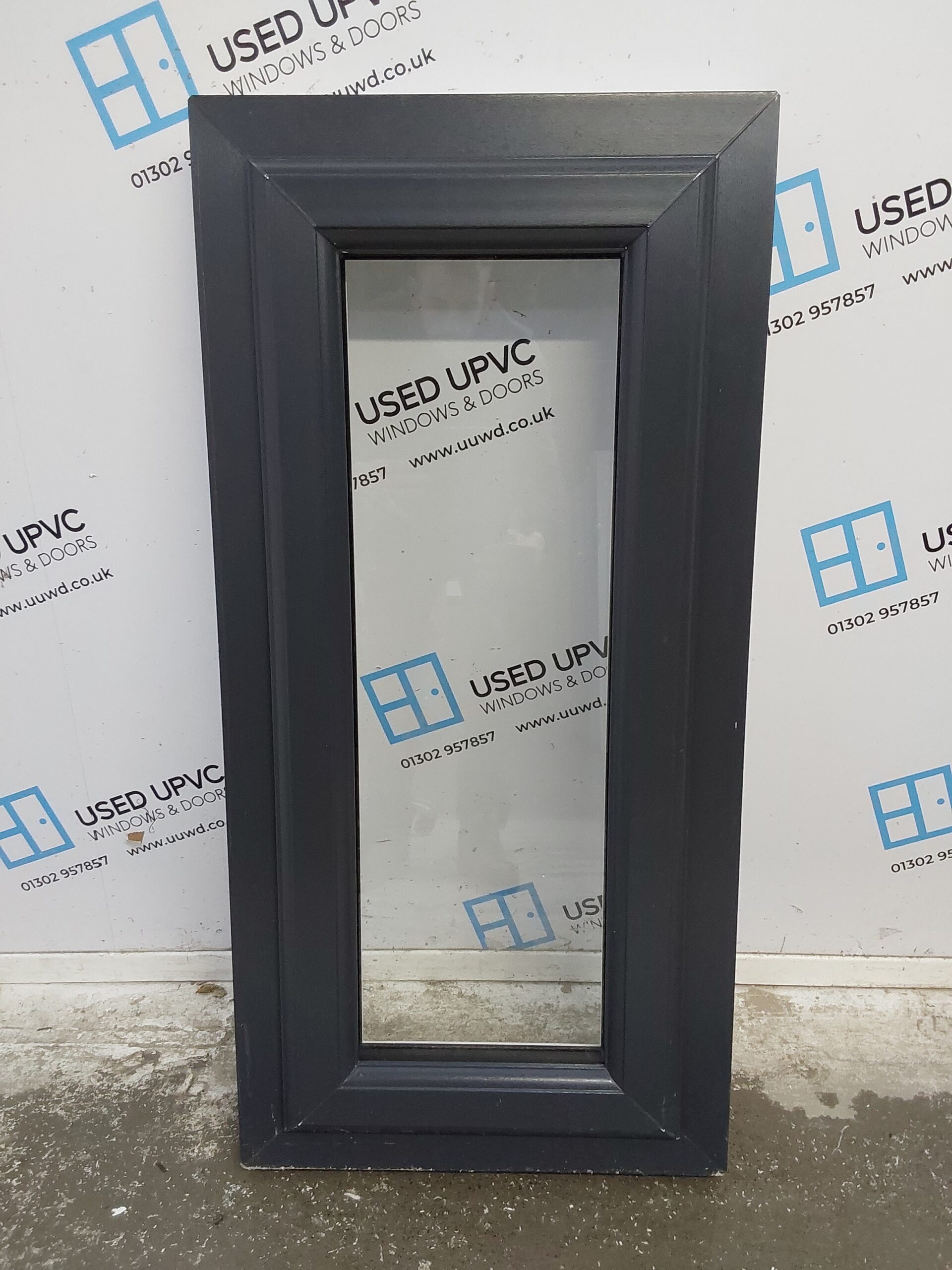 Used Anthracite Grey Upvc Window 490mm x 1010mm W0174 | Used UPVC ...