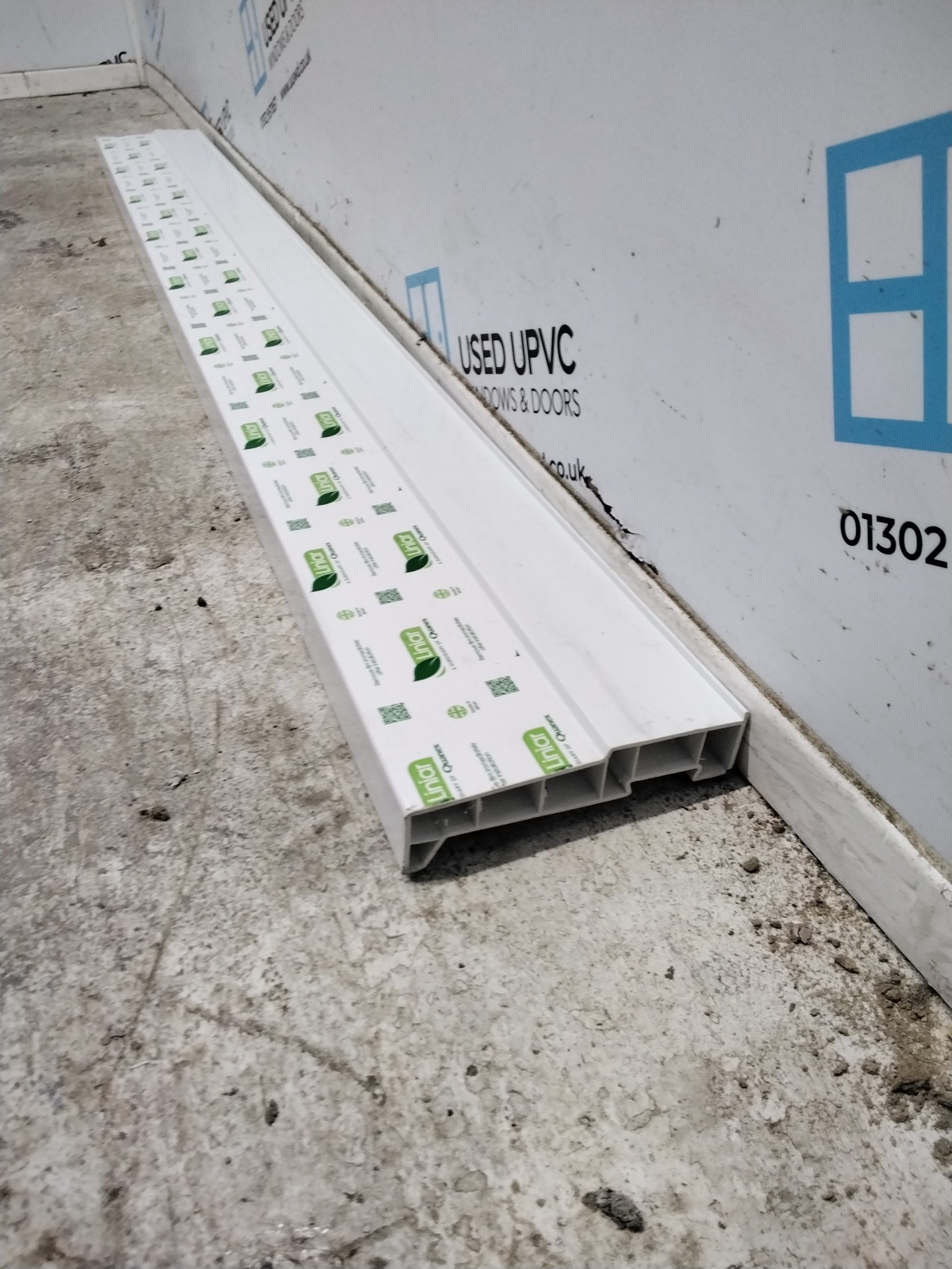 Brand New White Upvc Cill 1500mm x 150mm x 30mm CILL044 | Used UPVC ...