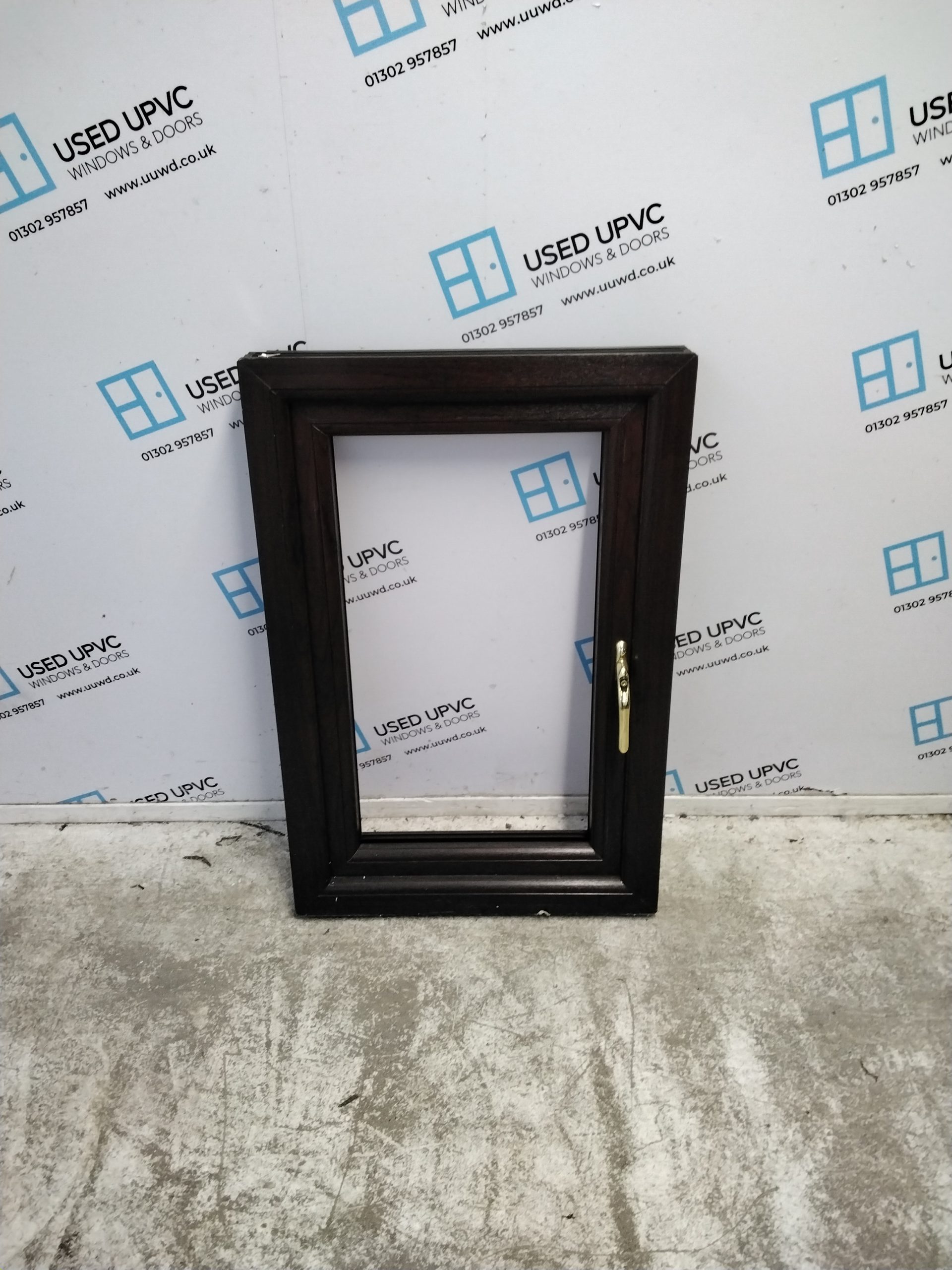 Brand New Rosewood Upvc Window (Unglazed) 600mm x 900mm C22001 | Used ...