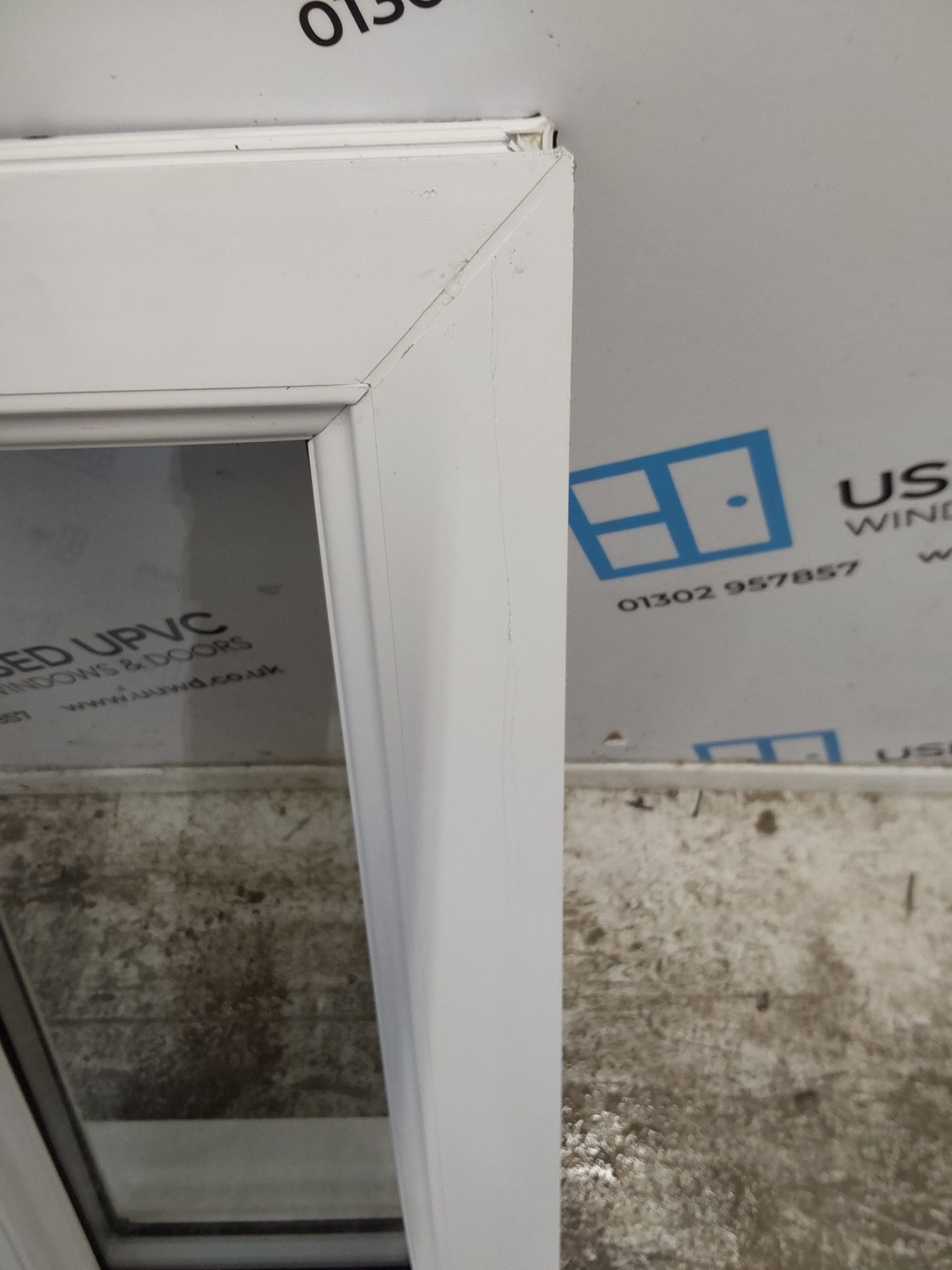 Used White Upvc Window 300mm x 610mm W0384 | Used UPVC Windows & Doors