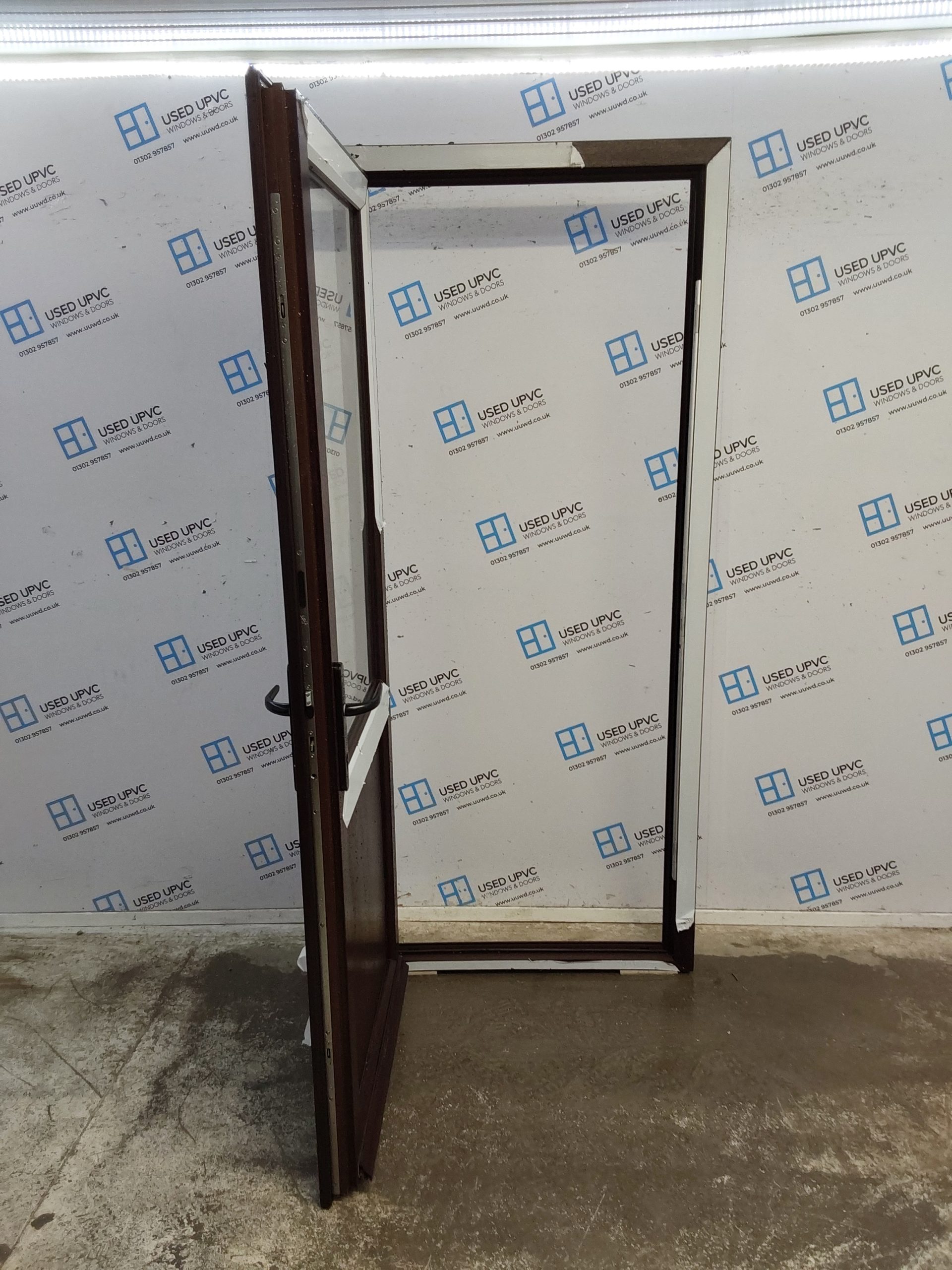 Brand New Rosewood Upvc Back Door 895mm x 2090mm ND12 | Used UPVC ...