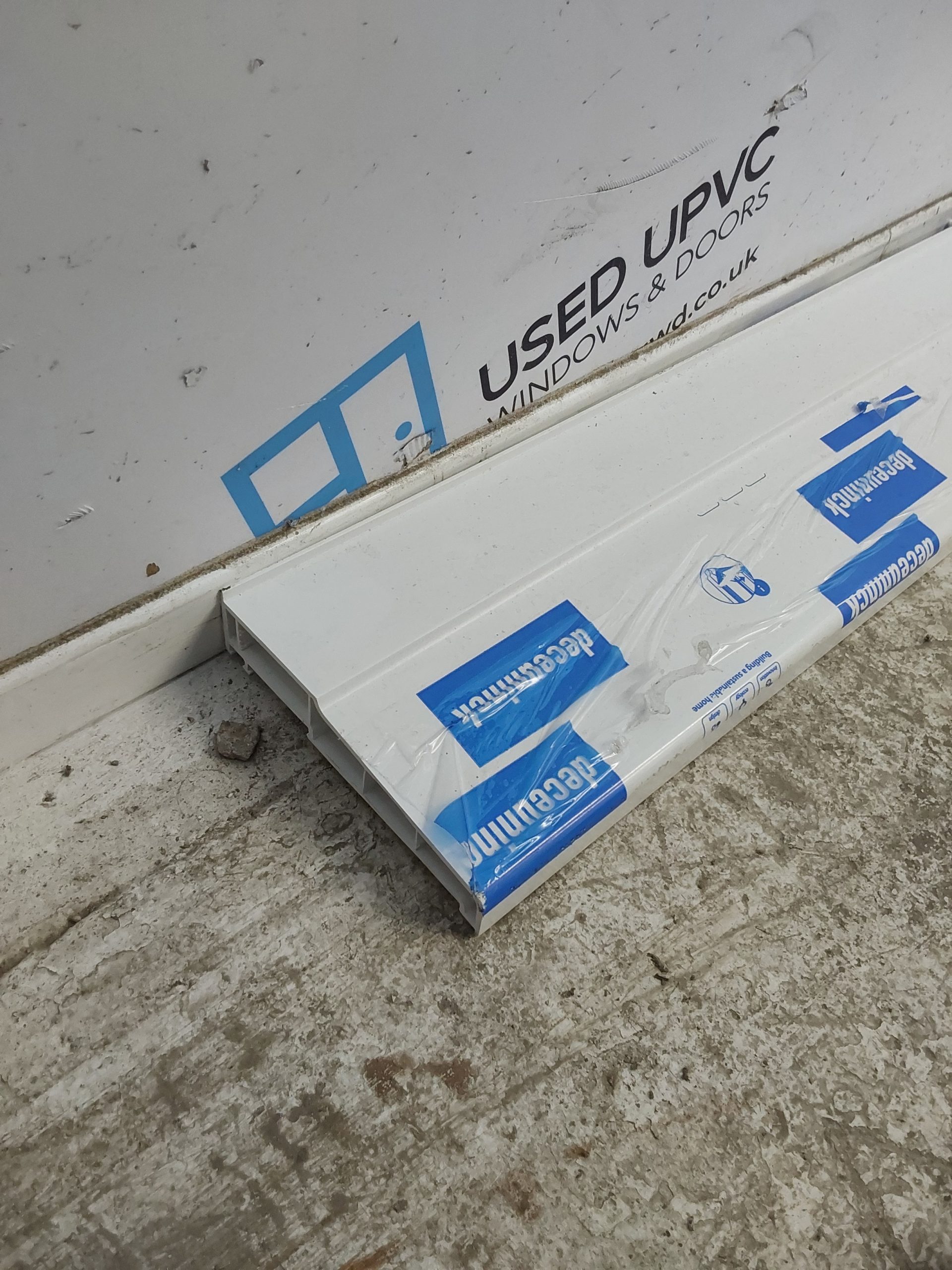 Brand New White Upvc Cill 2615mm x 150mm x 30mm CILL038 | Used UPVC ...
