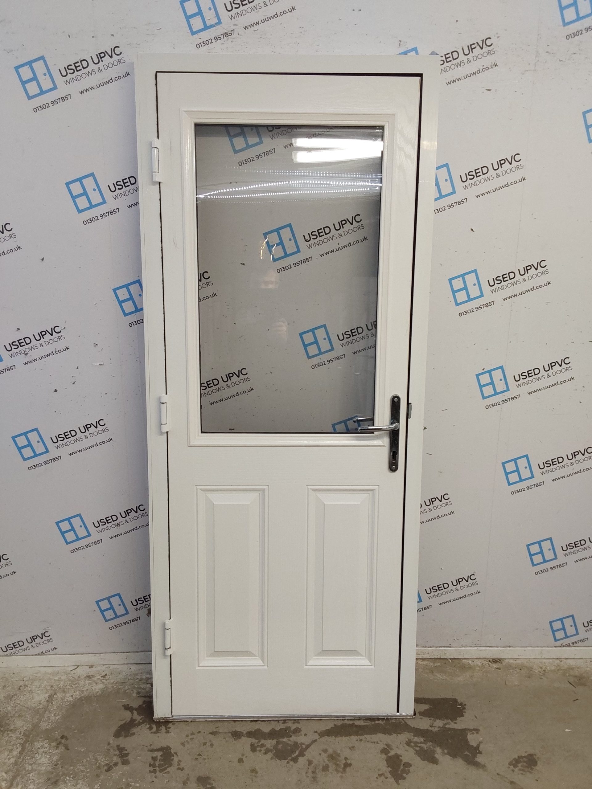 Used Anthracite Grey Composite Back Door 840mm x 2010mm (Reduce To ...