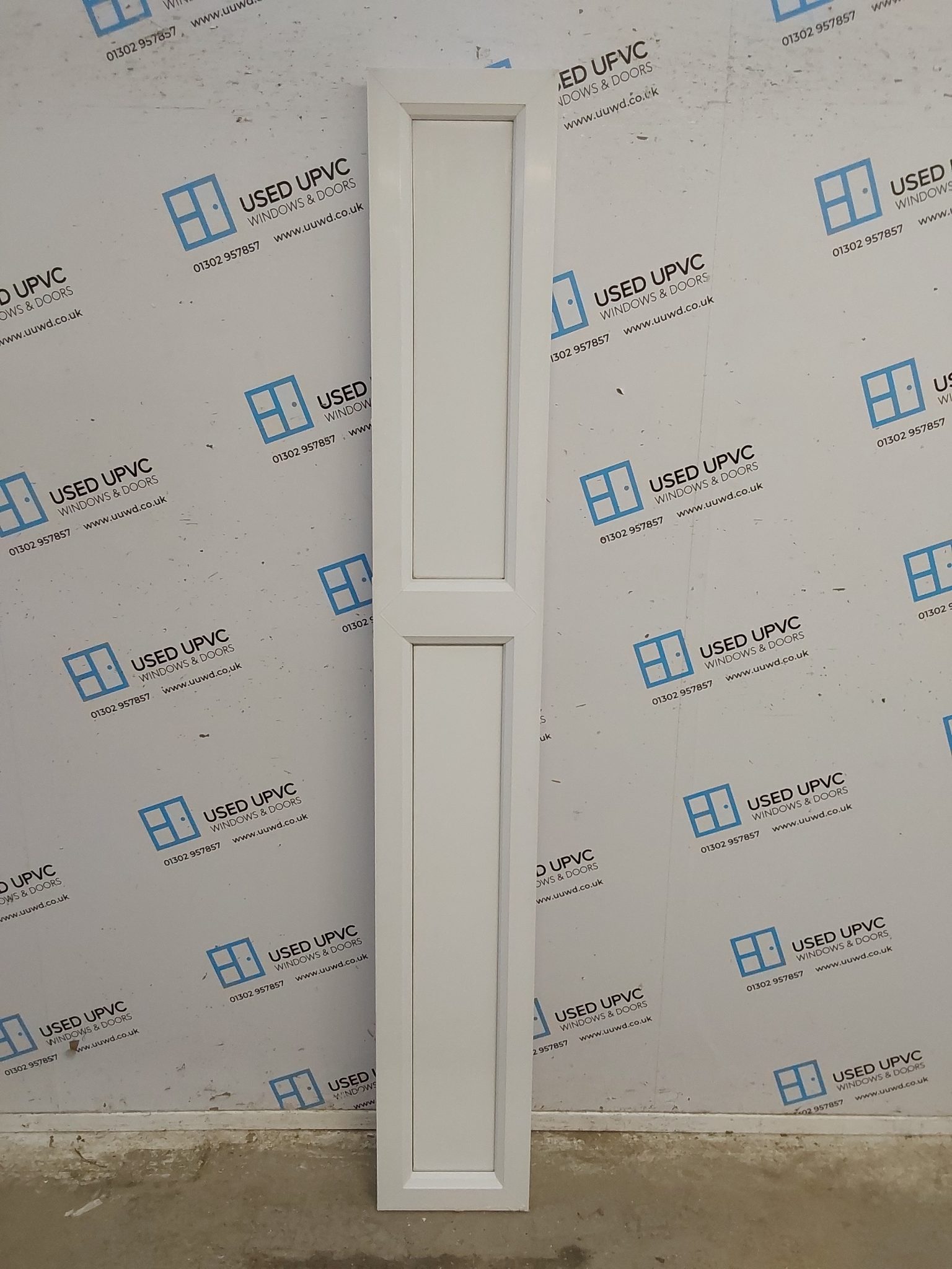 Used White Upvc Side Panel 290mm x 2010mm SC2017 | Used UPVC Windows ...