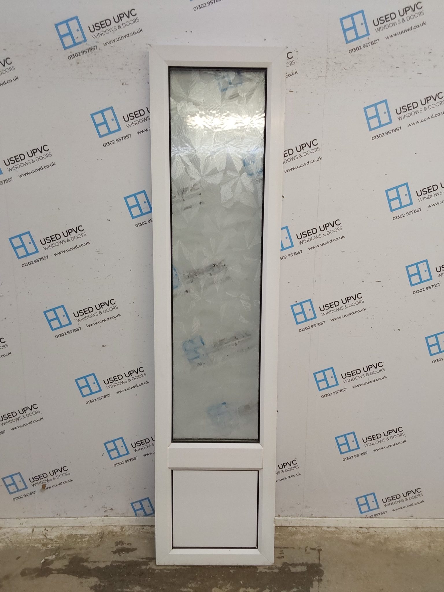 Used White Upvc Side Panel 500mm x 2070mm SC2021 | Used UPVC Windows ...
