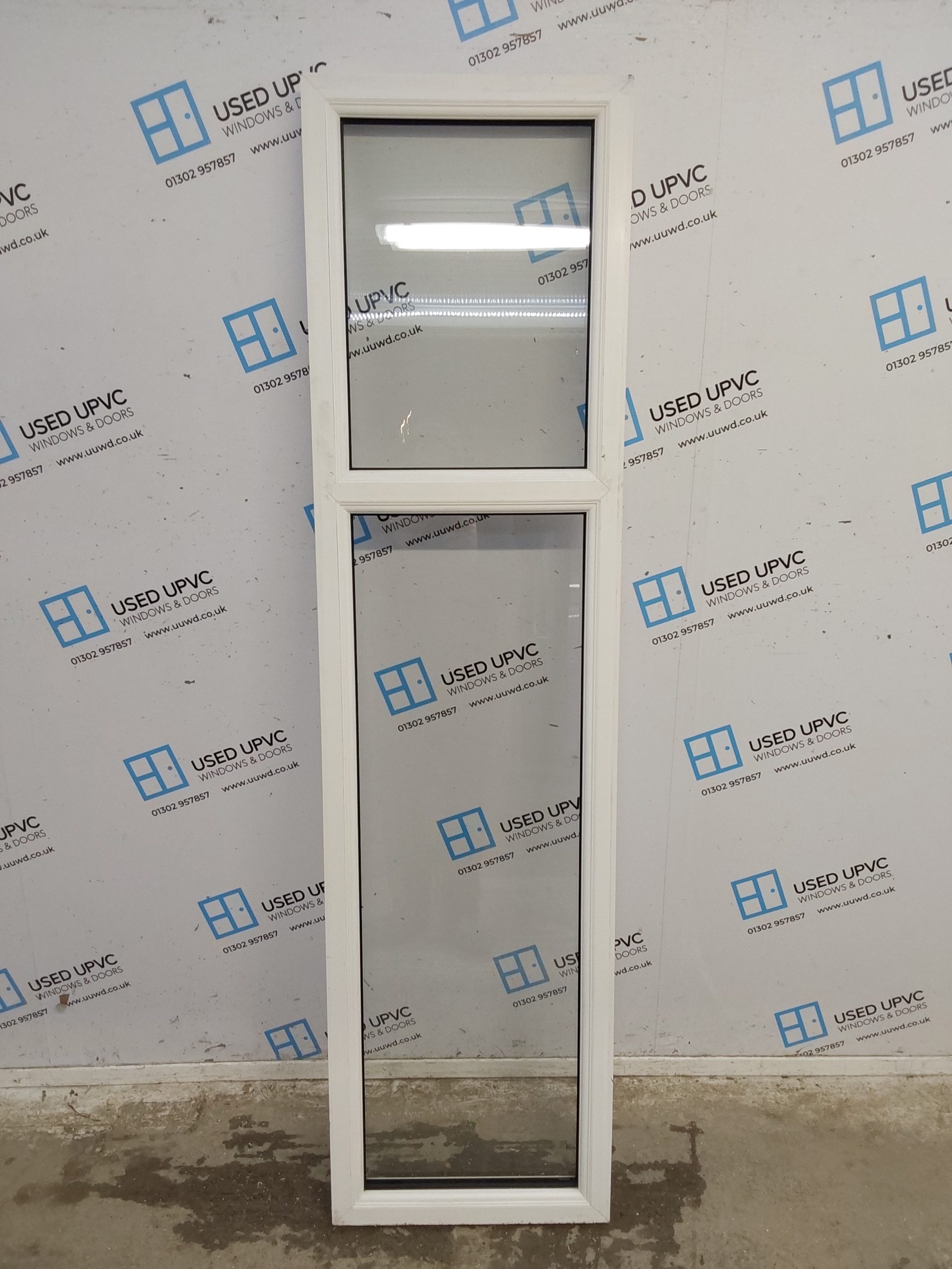 Used White Upvc Side Panel 490mm x 1885mm SC2027 | Used UPVC Windows ...