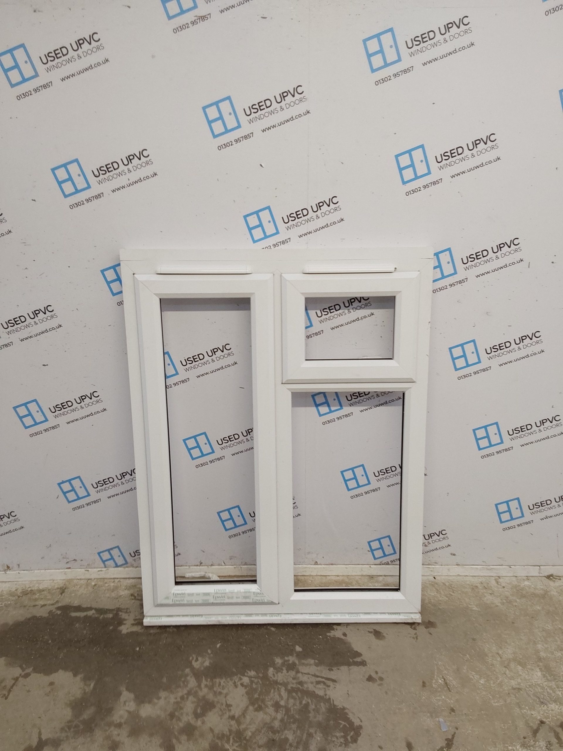 Brand New White Upvc Window (Unglazed) 980mm x 1300mm (Reduce To 1265mm ...