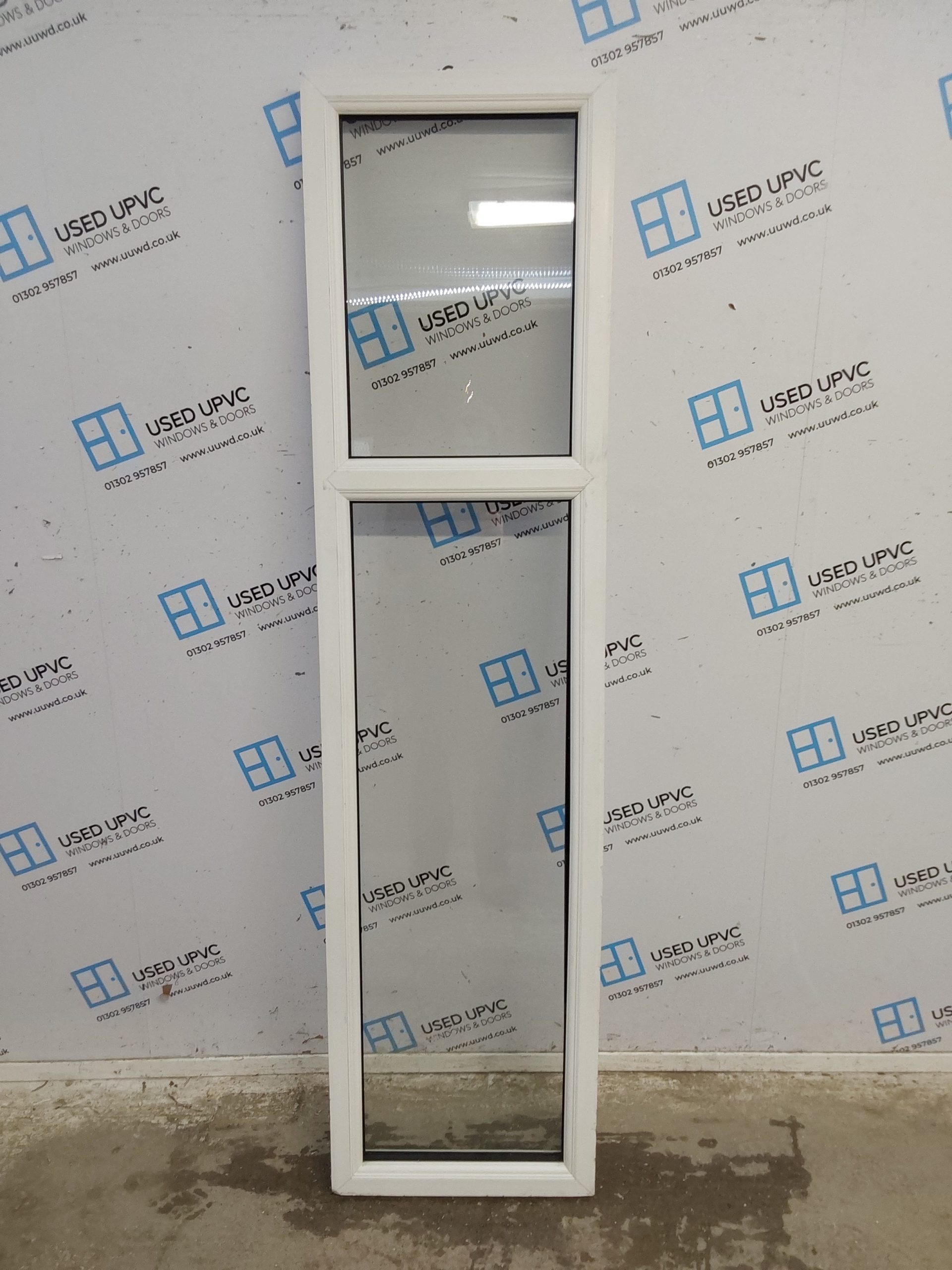 Used White Upvc Side Panel 475mm x 1885mm SC2028 | Used UPVC Windows ...