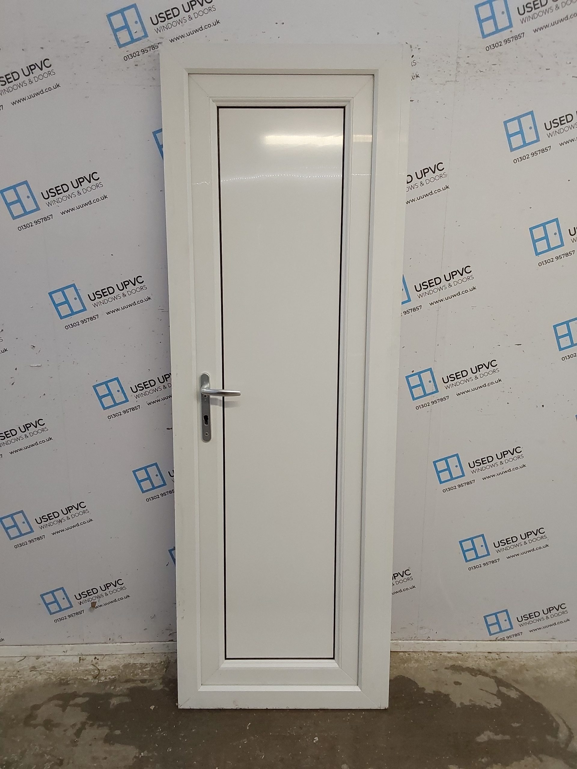 Used White Upvc Back Door (Outwards Opening) 700mm x 2060mm (Reduce To ...