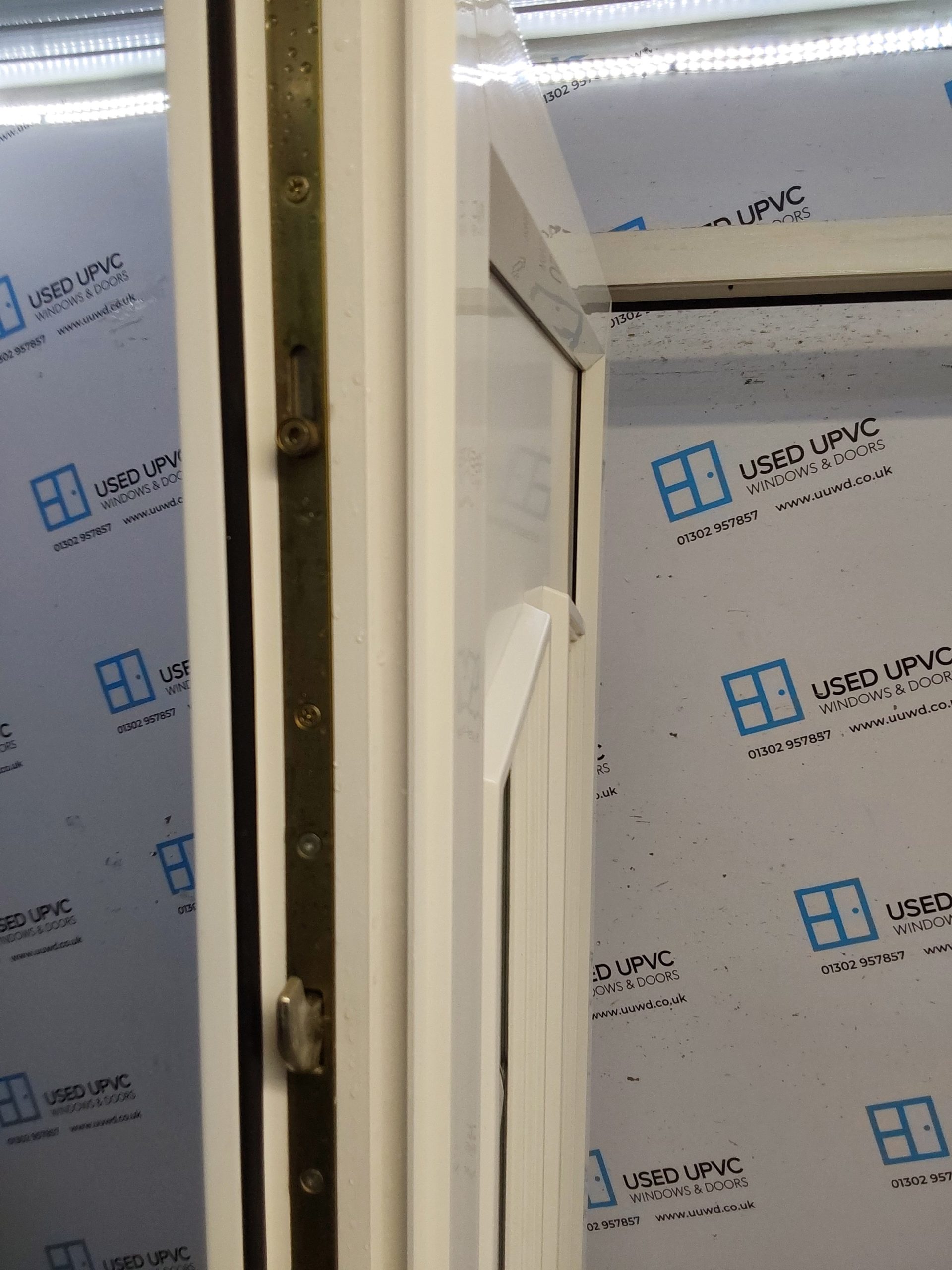 Used White Upvc Front Door 910mm x 2050mm (Reduce To 895mm) C7D005 ...