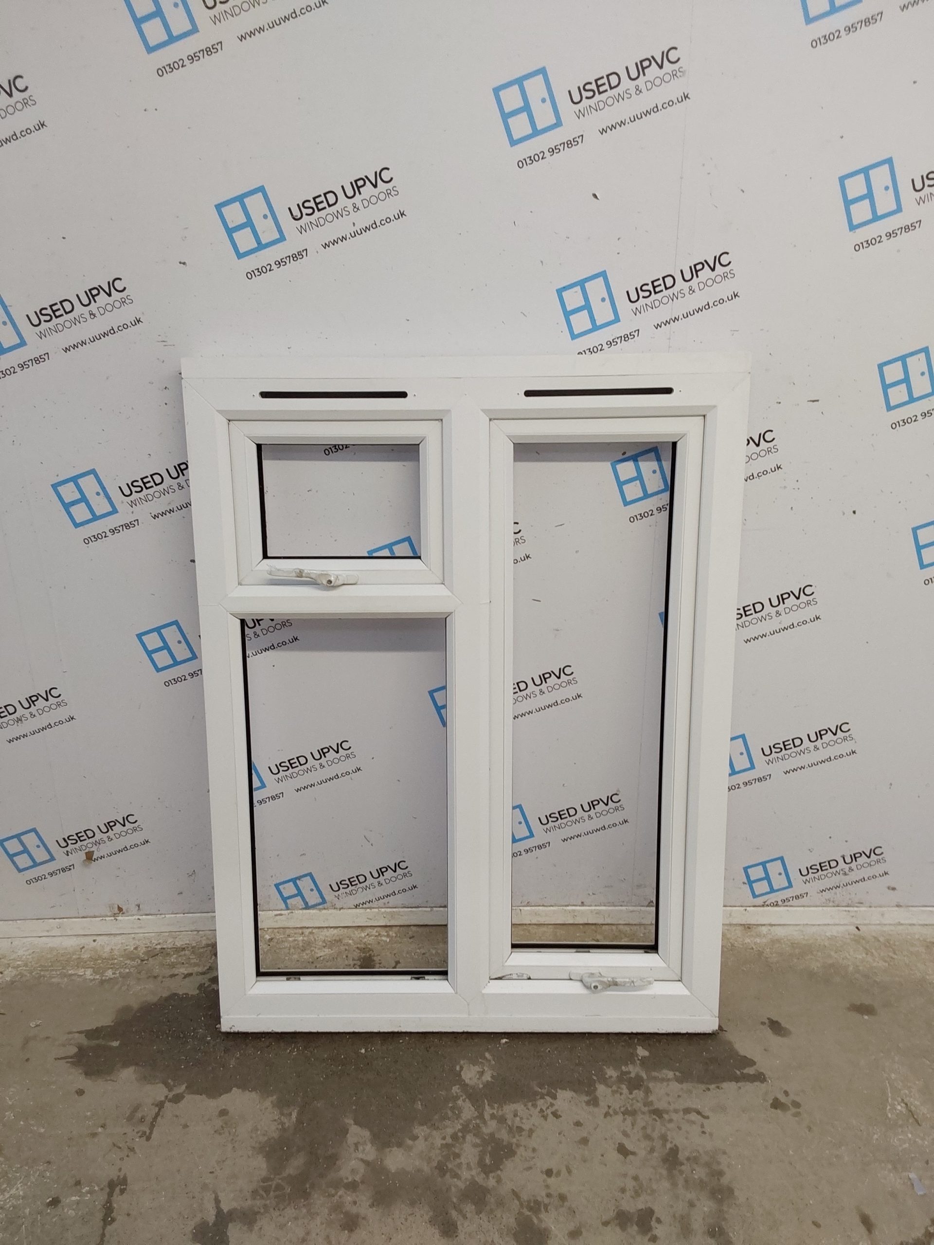 Brand New White Upvc Window (Unglazed) 980mm x 1300mm (Reduce To 1265mm ...