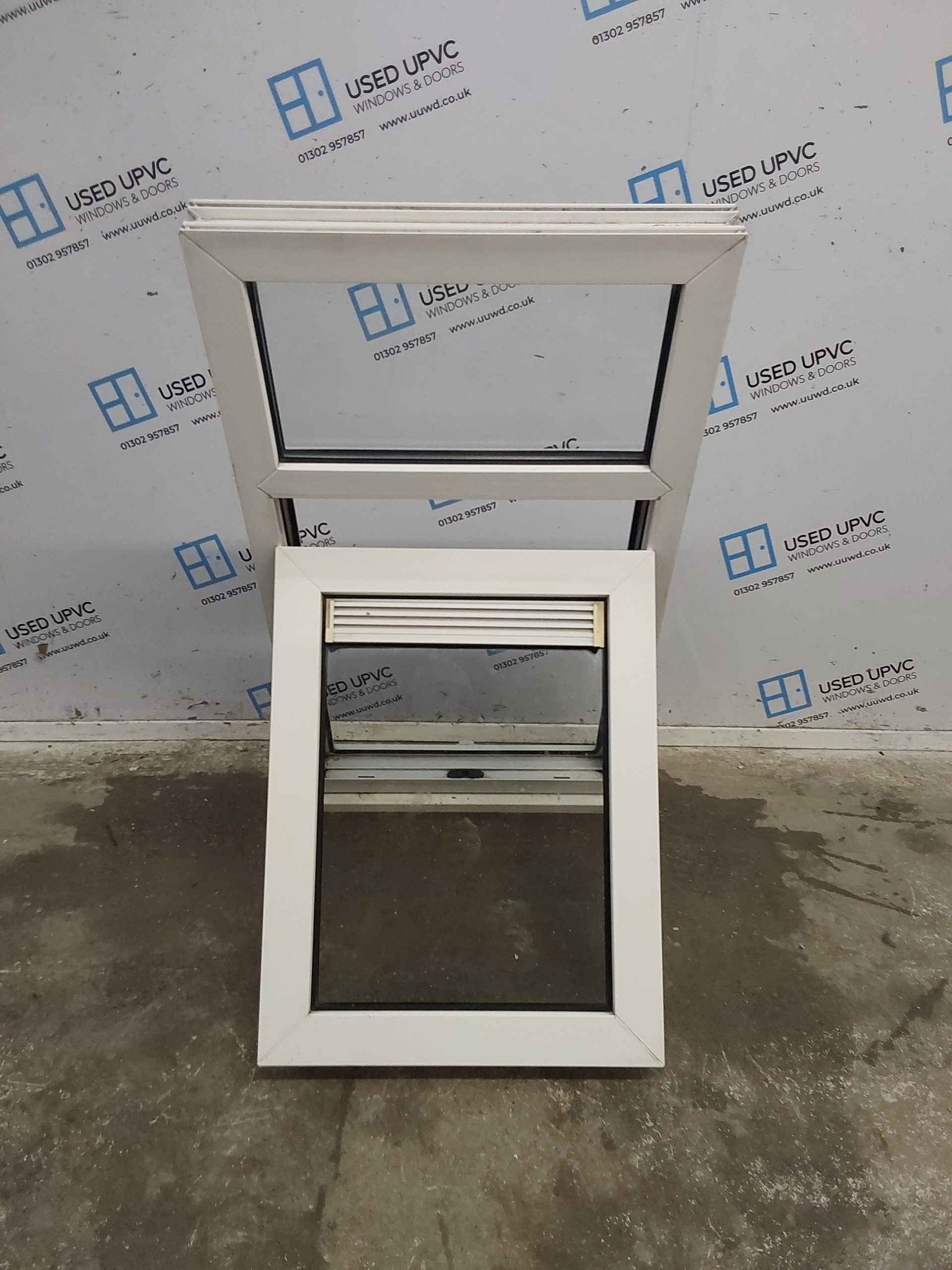 Used White Upvc Window 610mm x 1120mm C2B068 | Used UPVC Windows & Doors