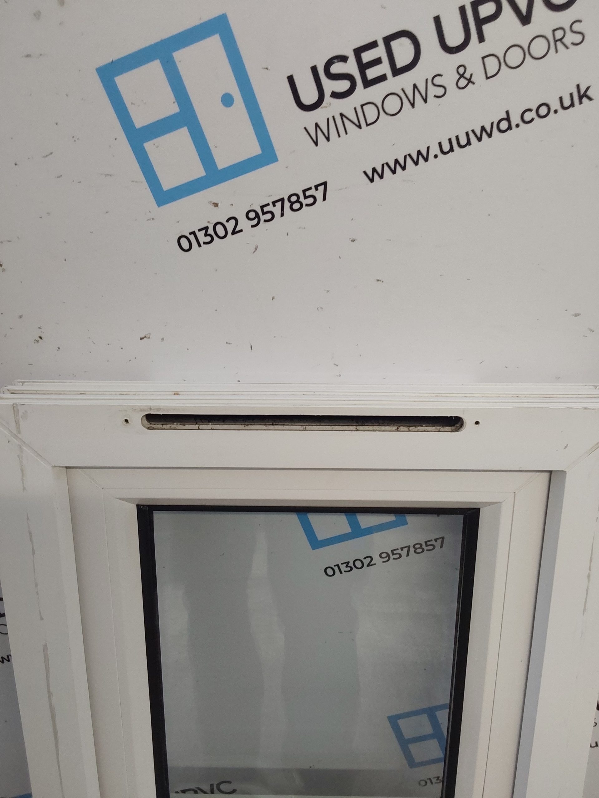 Used White Upvc Window 450mm x 1020mm A0035 | Used UPVC Windows & Doors