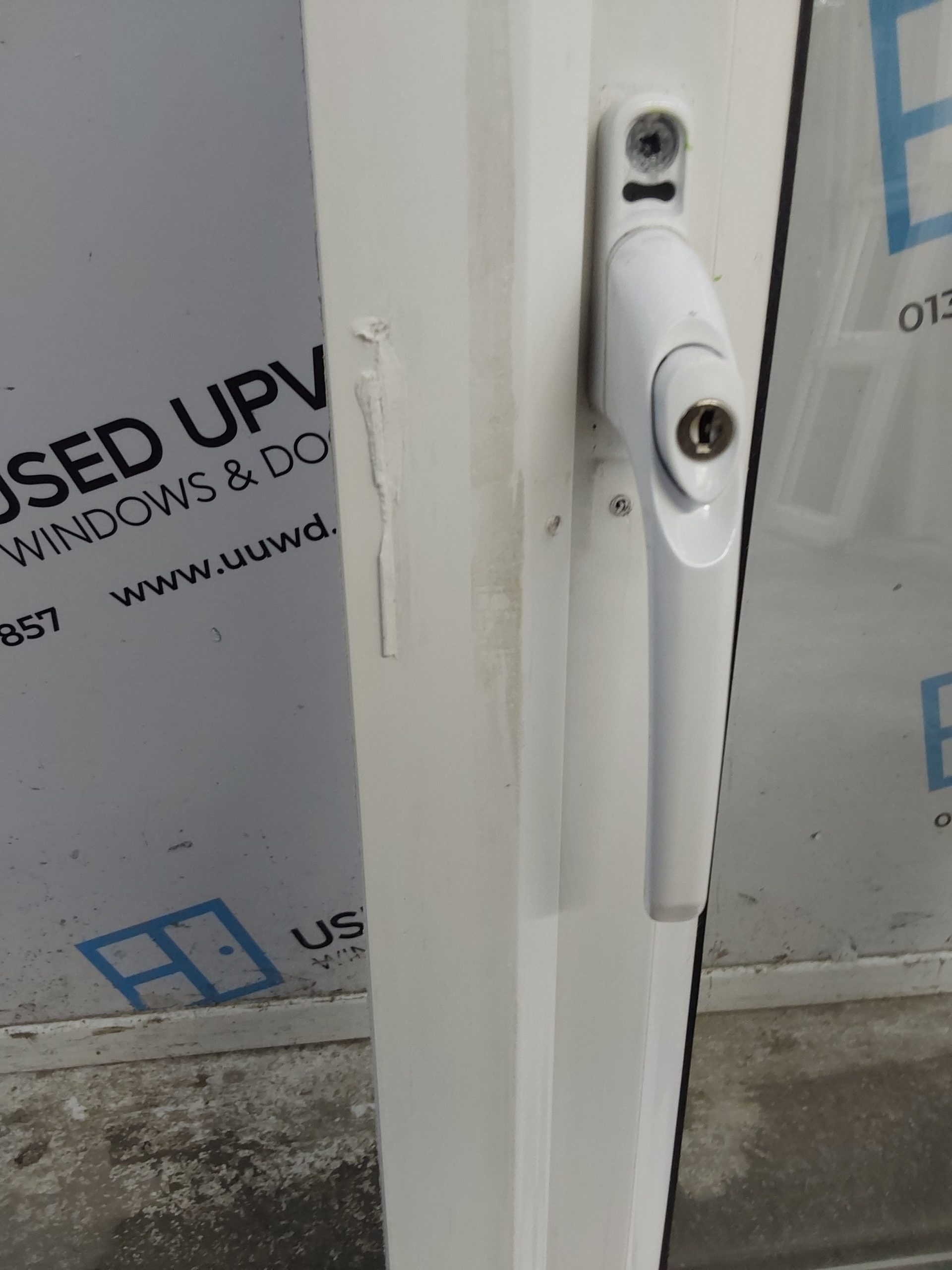 Used White Upvc Window 425mm x 1115mm A0046 | Used UPVC Windows & Doors