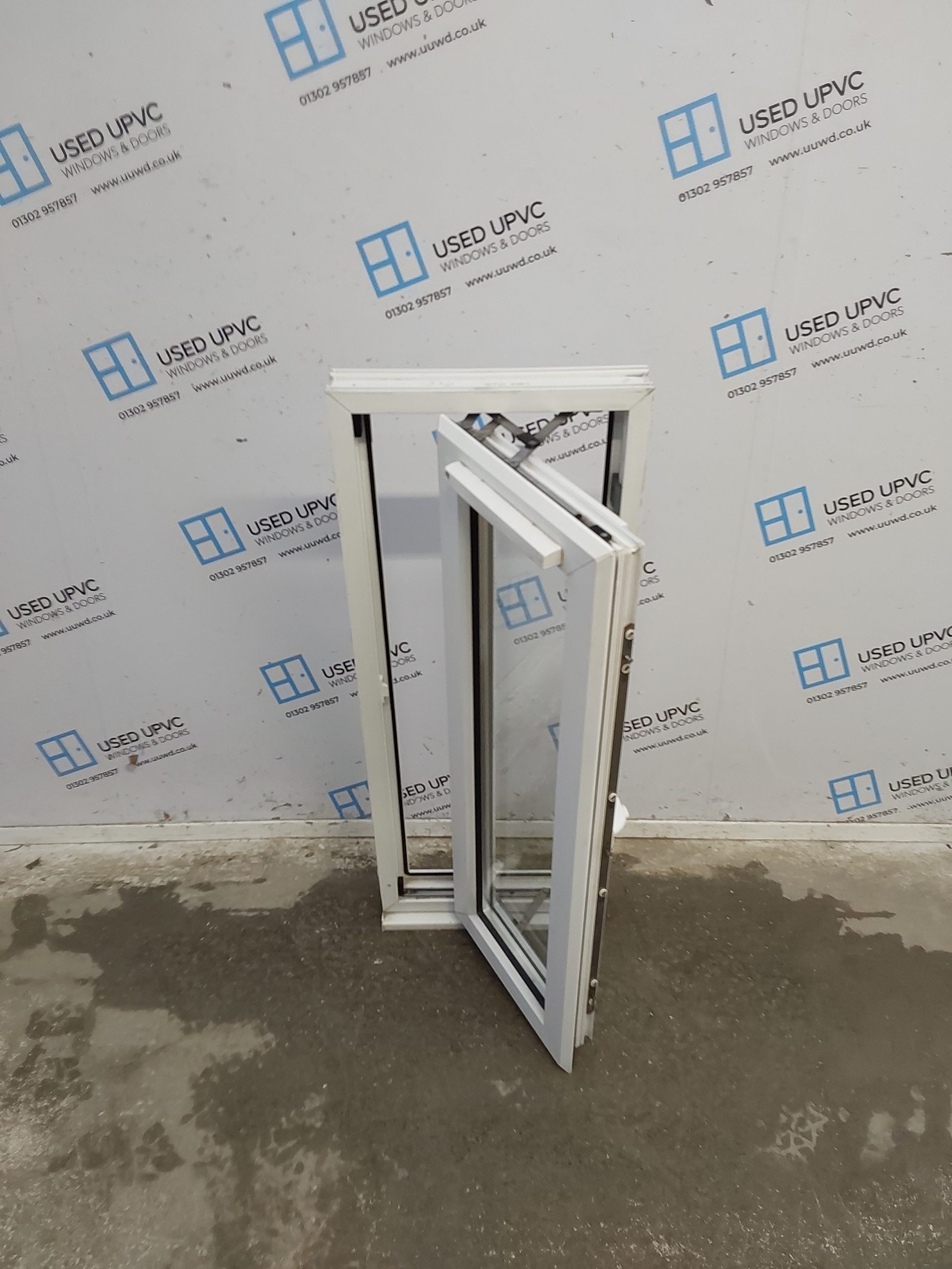 Used White Upvc Window 425mm x 1115mm A0046 | Used UPVC Windows & Doors