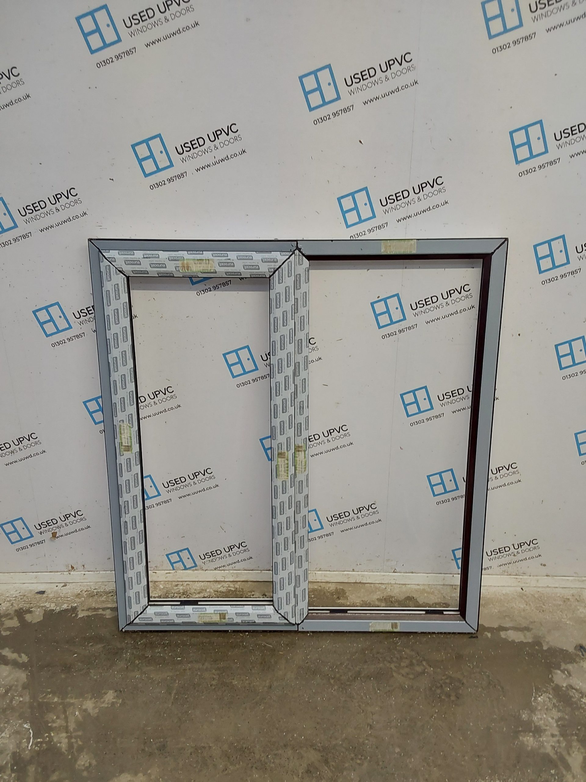 Brand New Rosewood Upvc Window (Unglazed) 1205mm x 1290mm C22015 | Used ...