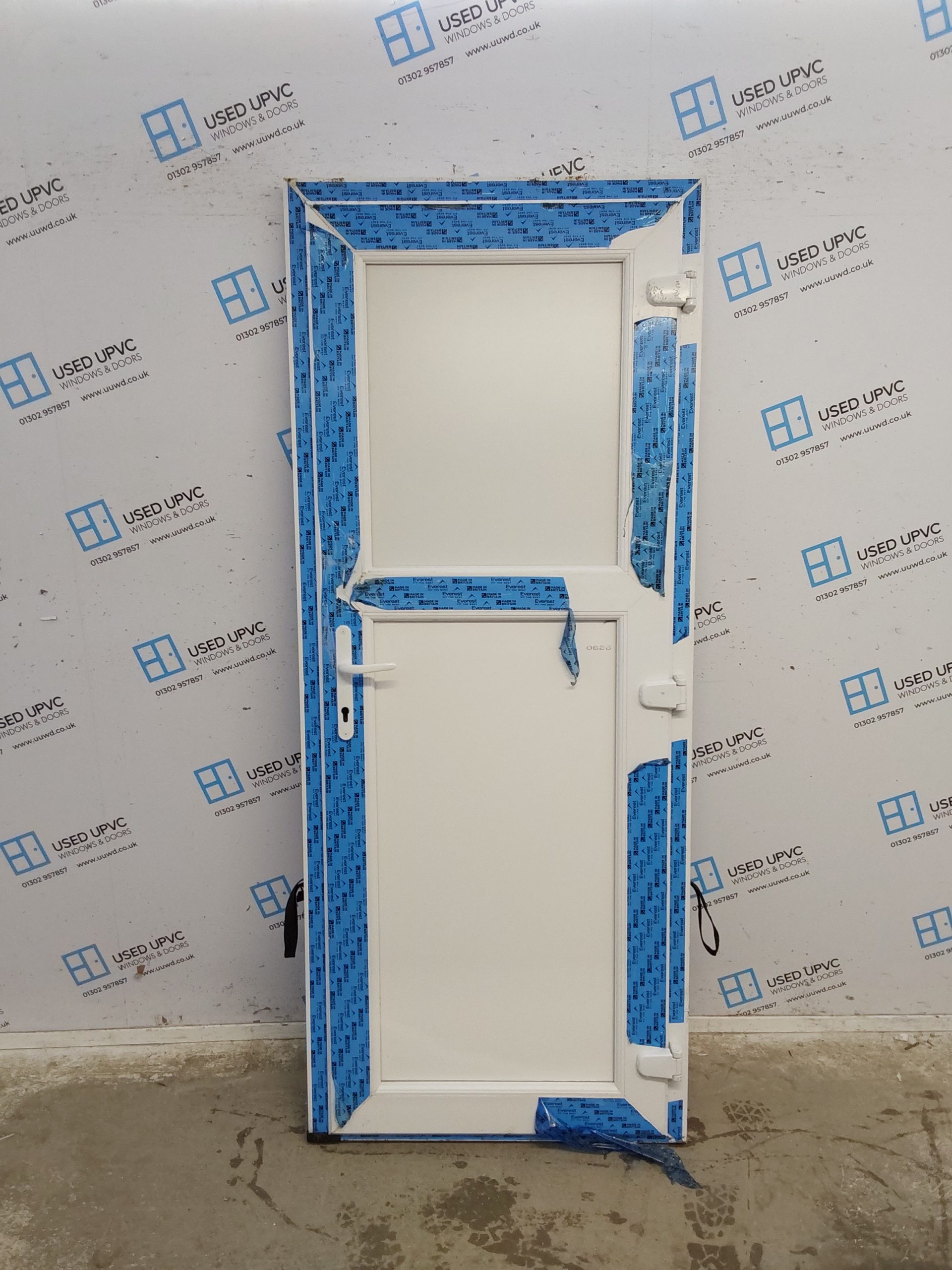 Brand New White Upvc Back Door 830mm x 2030mm ND24 | Used UPVC Windows ...