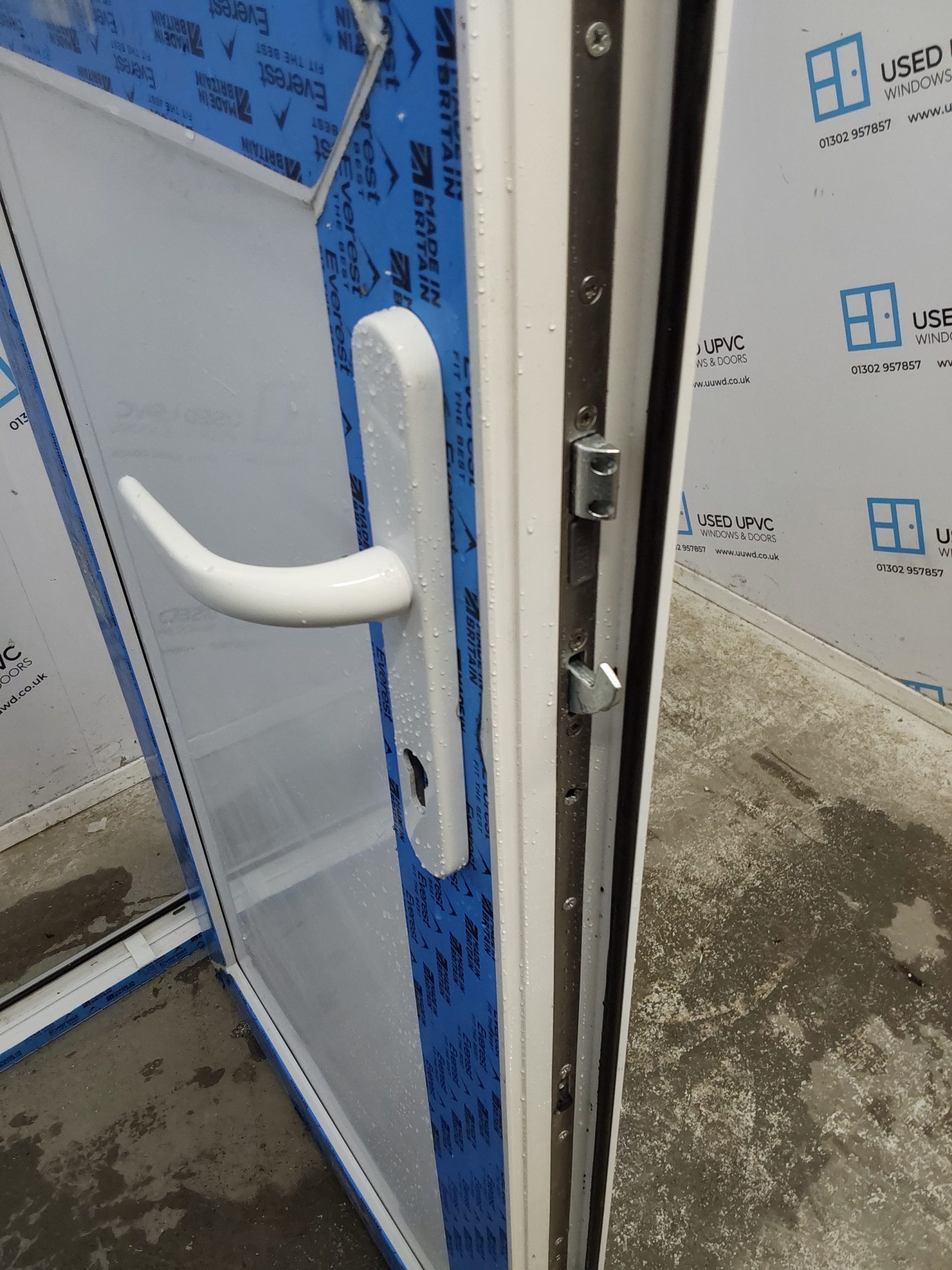 Brand New White Upvc Back Door 830mm x 2030mm ND24 | Used UPVC Windows ...